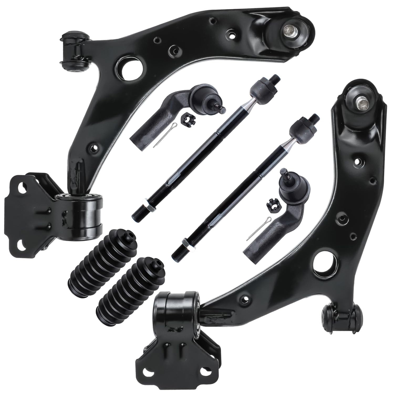 Detroit Axle - Front 8pc Suspension Kit for 2010-2013 Mazda 3 Sport, 2 ...