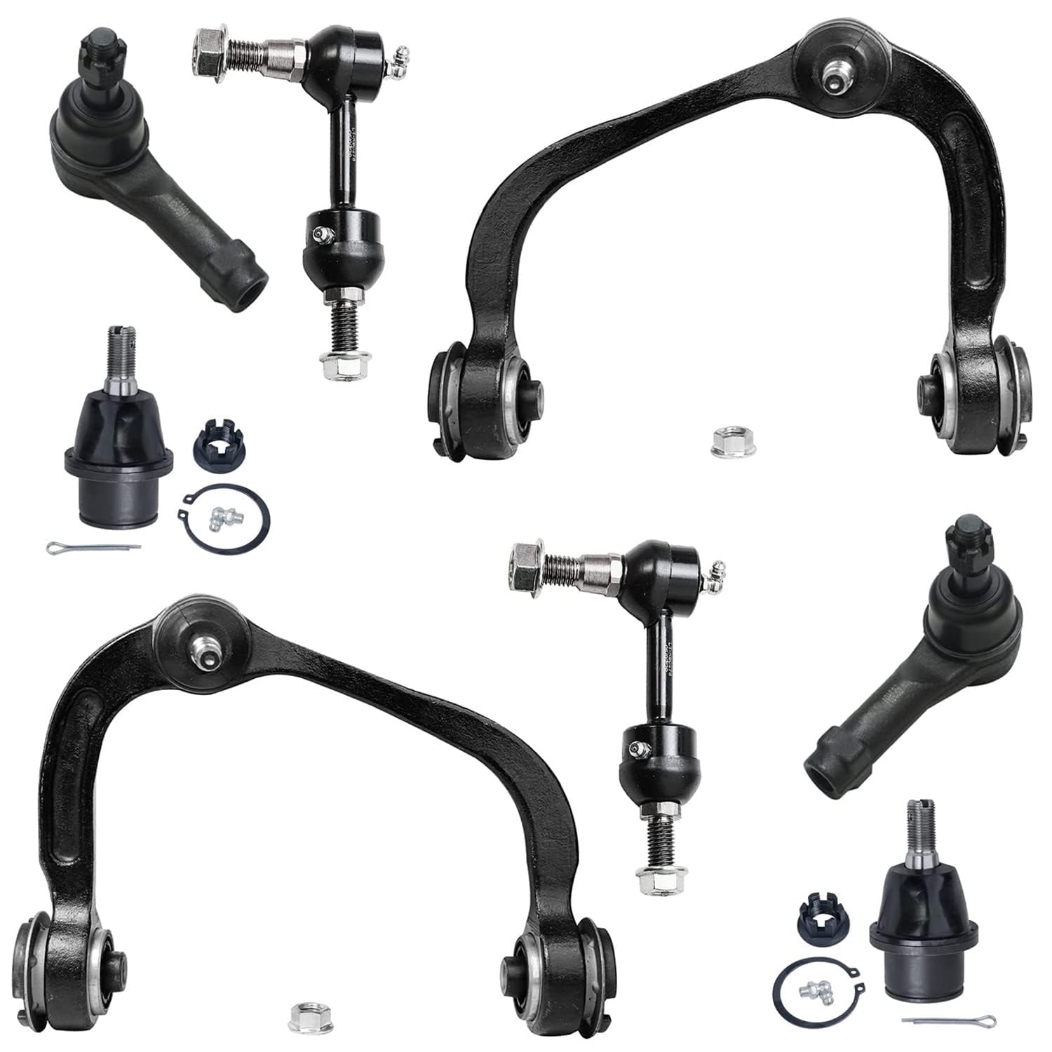 Detroit Axle - Front 8pc Suspension Kit for 2WD 2004 2005 Ford F-150, 2 ...