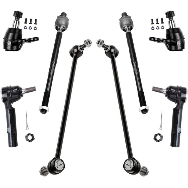 Detroit Axle - Front 8pc Suspension Kit for Buick Enclave Chevy ...