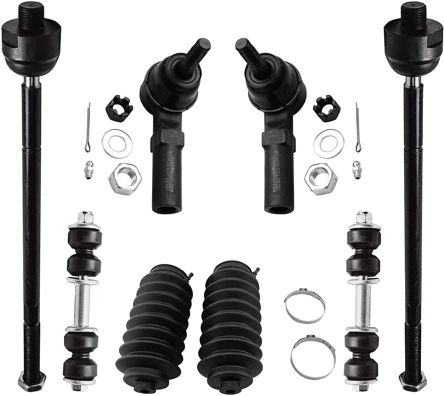 Detroit Axle - Front 8pc Suspension Kit for Buick LeSabre Lucerne Park ...