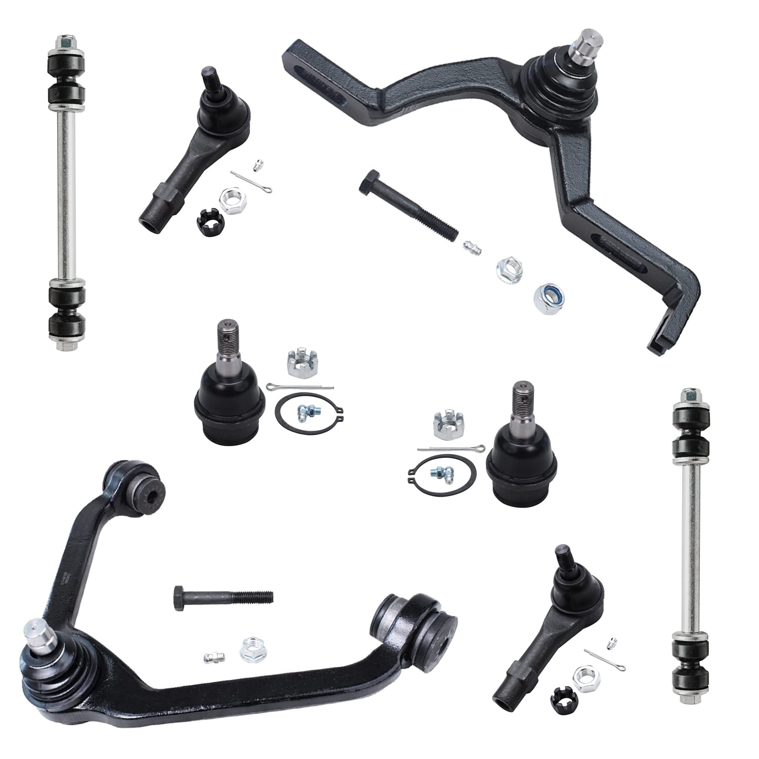 Detroit Axle - Front 8pc Suspension Kit Ford Explorer Ranger Mazda ...