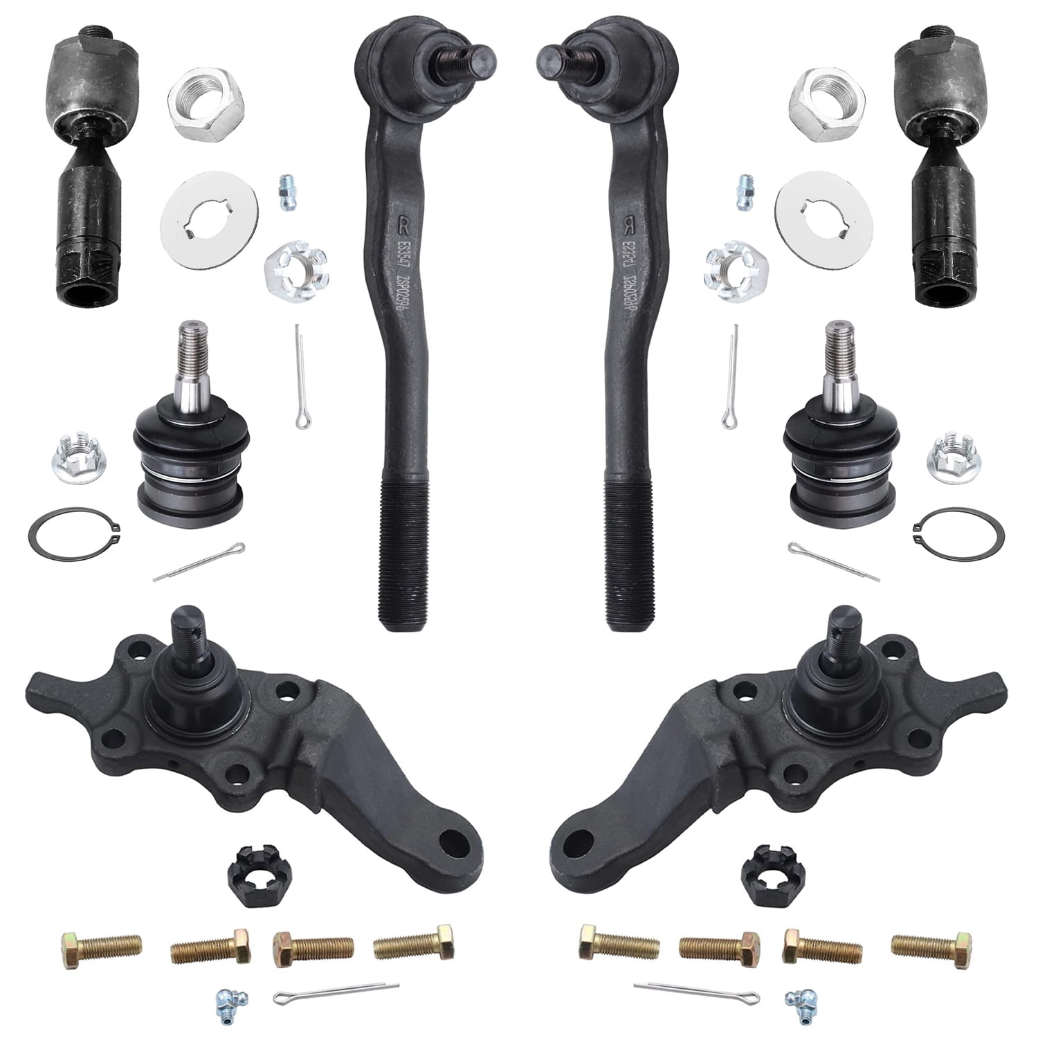 Detroit Axle - Front 8pc Suspension Kit for 96-02 Toyota 4Runner, 4 ...