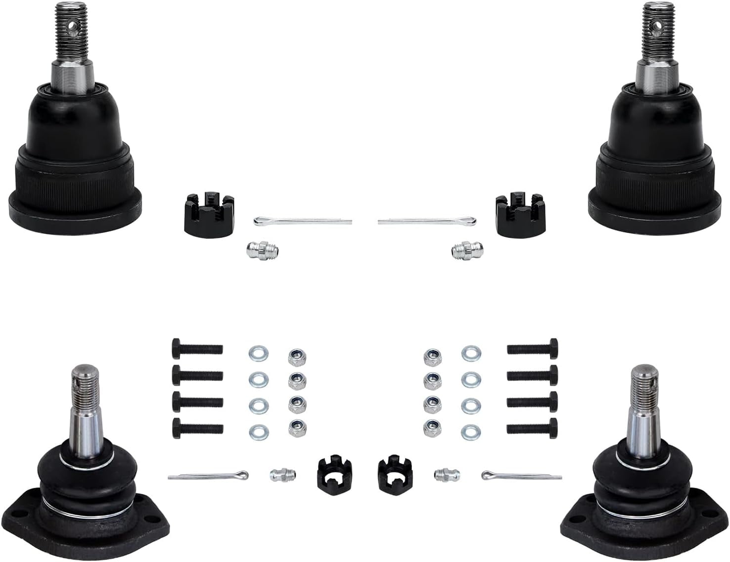 Detroit Axle - Front Ball Joints Kit for Chevrolet Malibu Monte Carlo ...