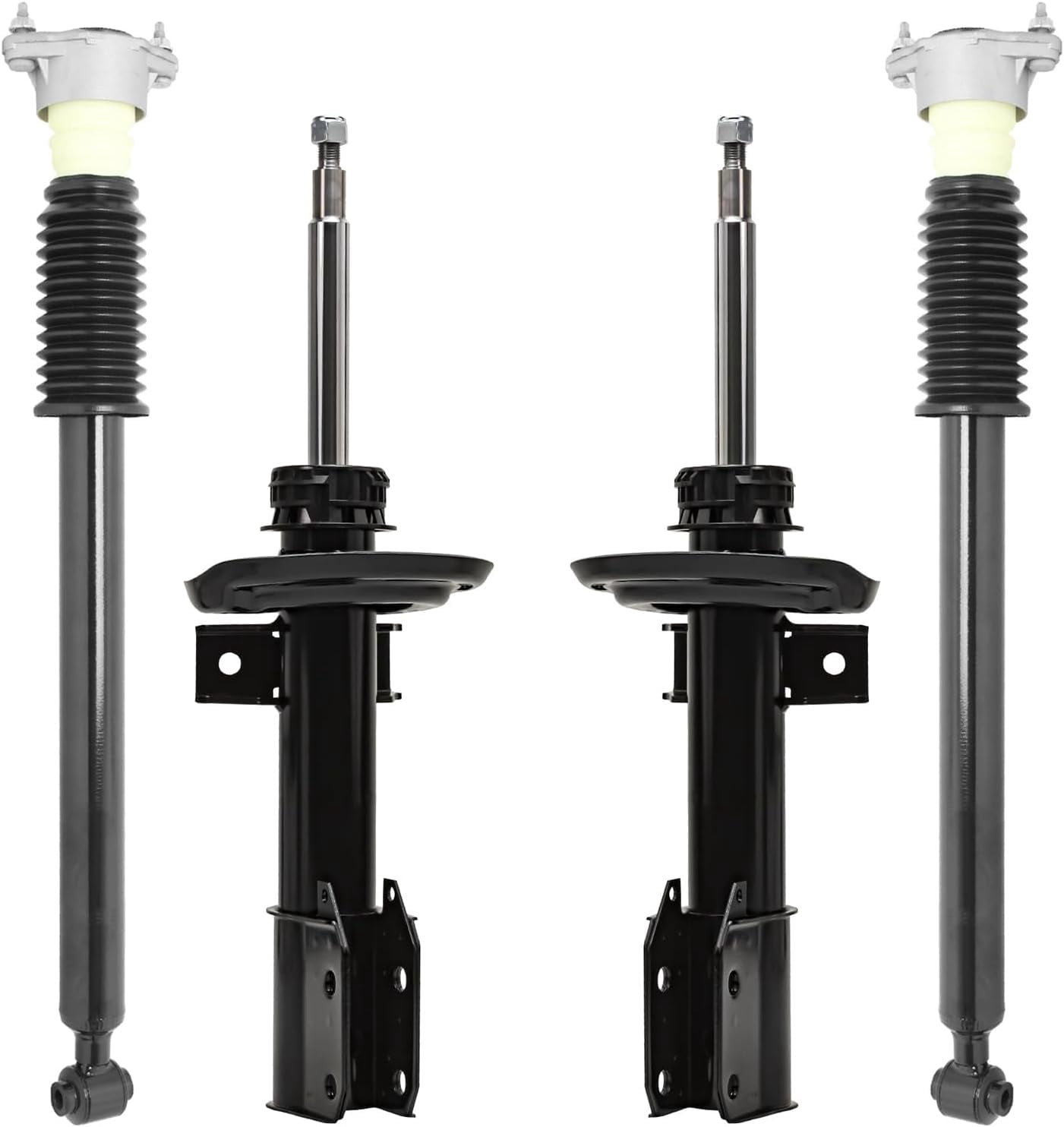 Detroit Axle - Front Bare Struts Shocks for 2013-2015 Mercedes-Benz ...