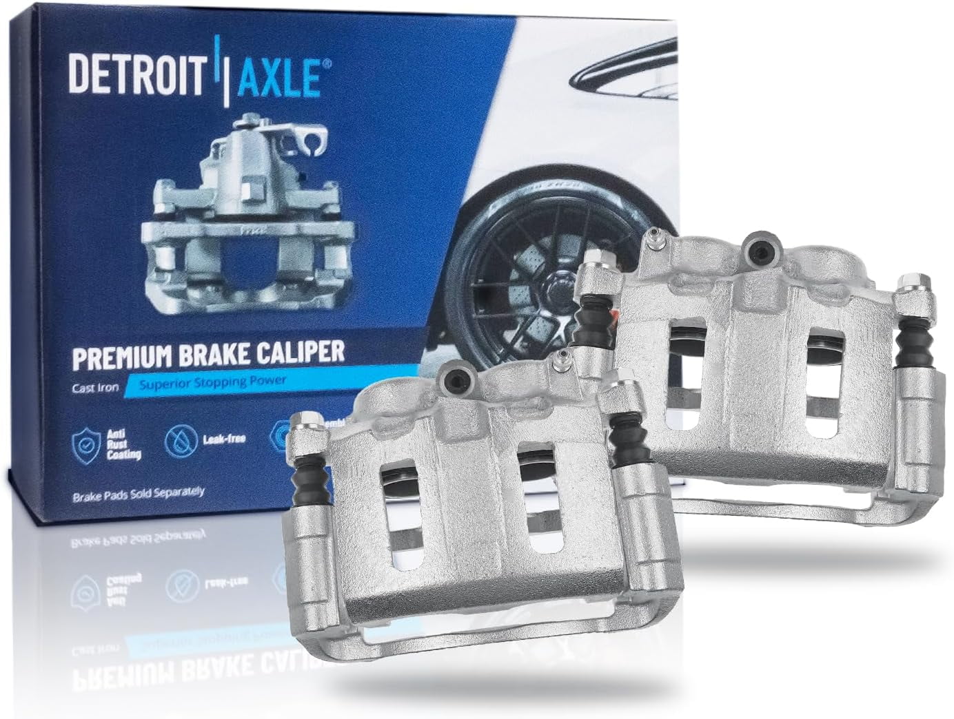 Detroit Axle - Front Brake Calipers for Chevy Blazer GMC Jimmy 1998 ...