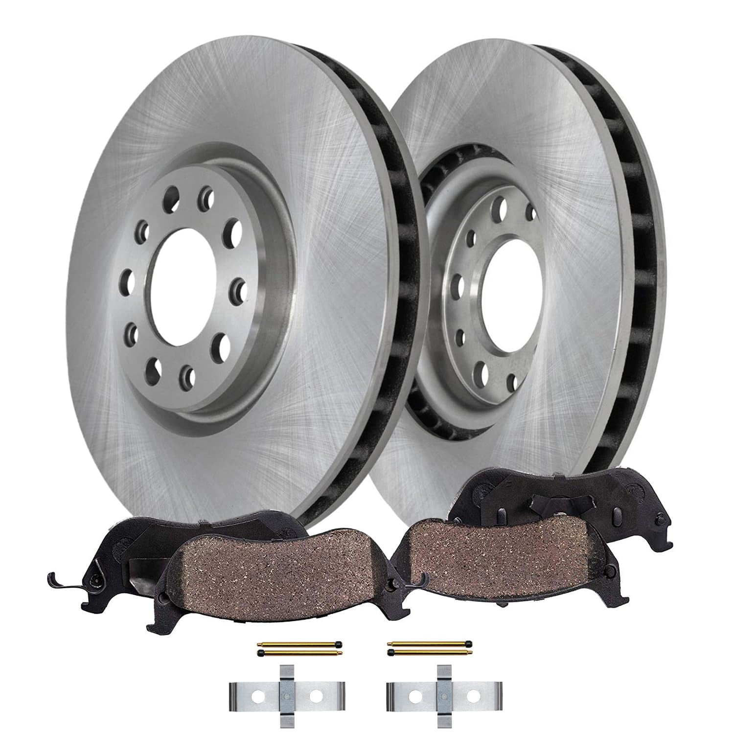 Detroit Axle - Front Brake Kit for 2018 2019 2020 Buick Regal Sportback ...