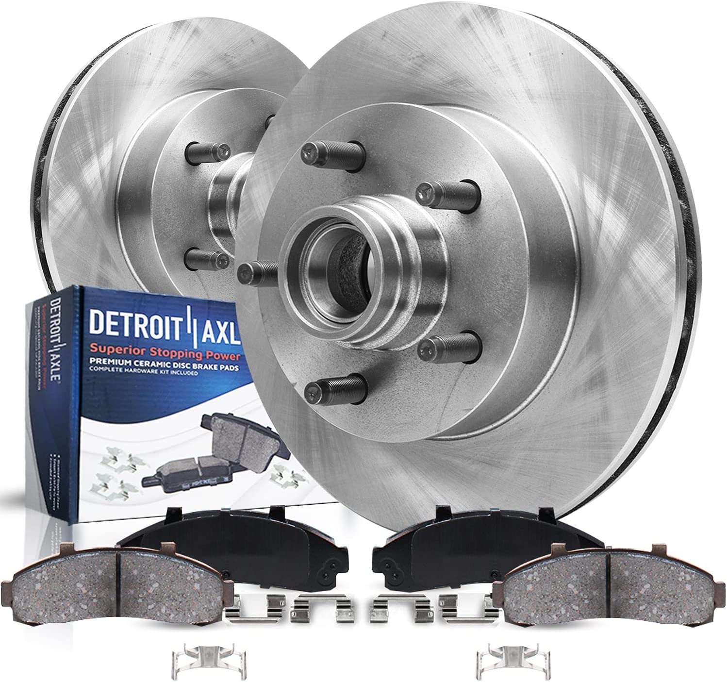 Deluxe Disc Brake Kit, Fits 1948-1956 Ford Half Ton, 5 x 4-1/2 Inch ...