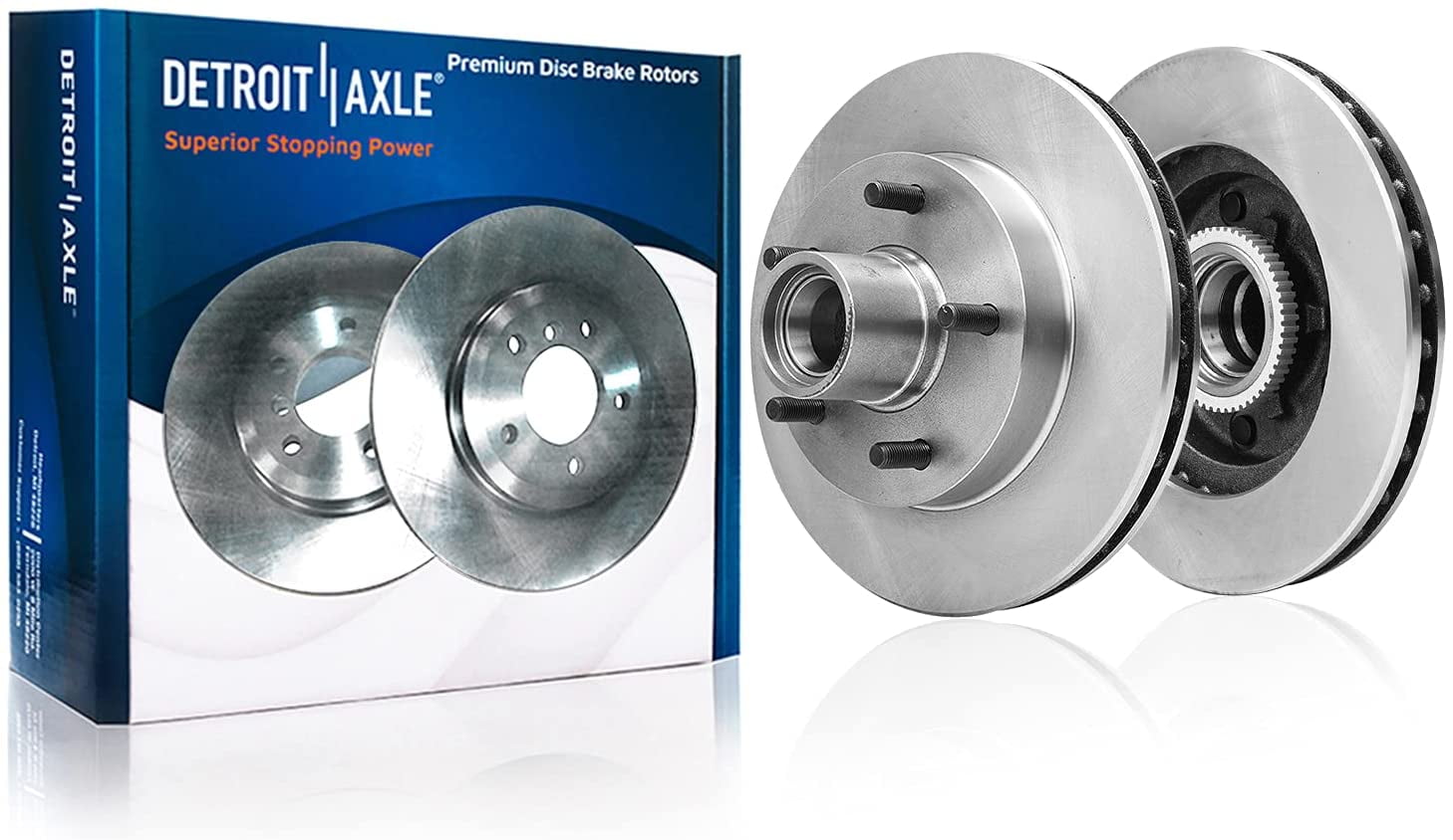 Detroit Axle - Front Brake Rotors for 2WD Chevrolet S10 Blazer GMC ...