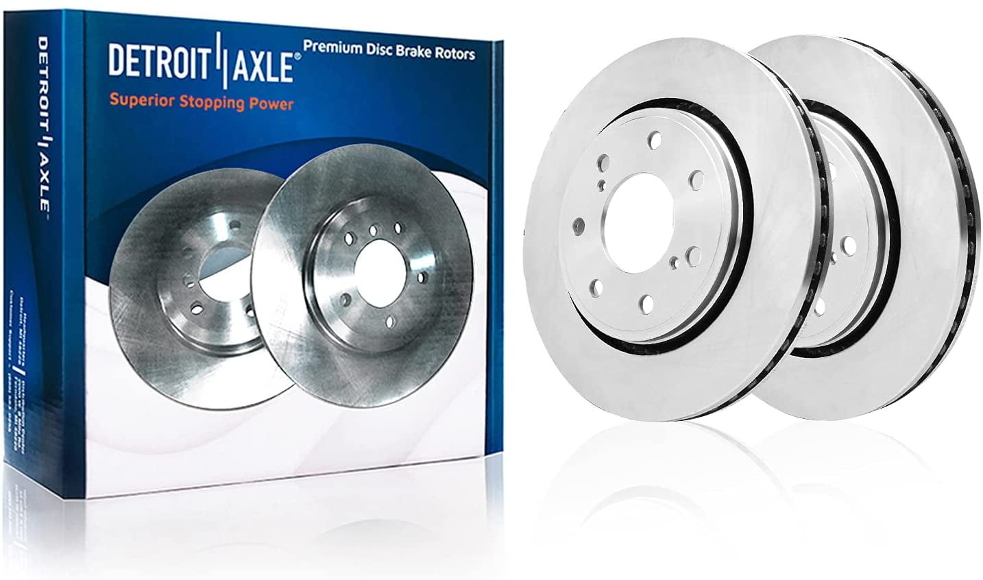 Detroit Axle - Front Brake Rotors for 10-17 Ford F-150 Disc Brake ...