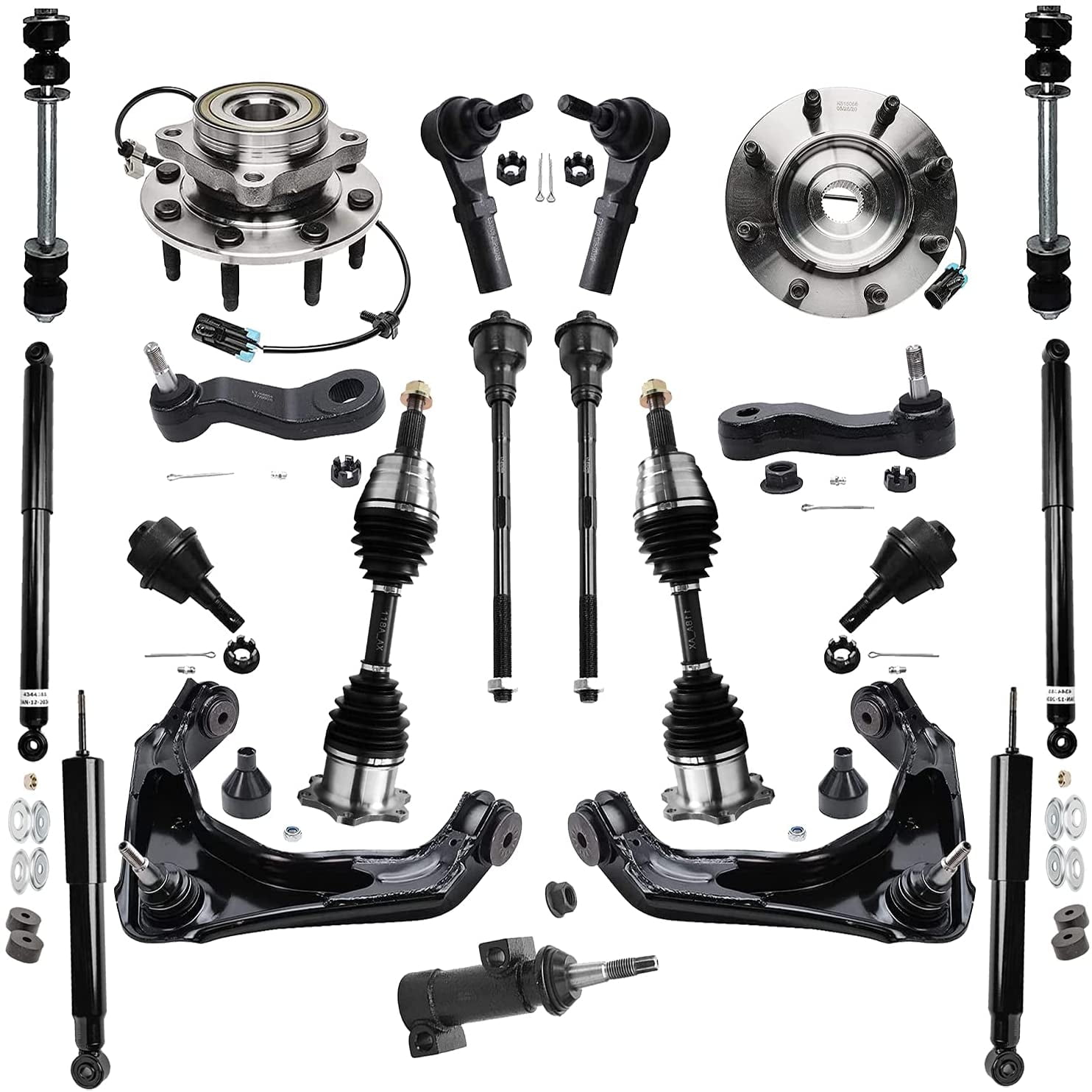 Detroit Axle - Front CV Axles, Wheel Hubs, Upper Control Arms ...