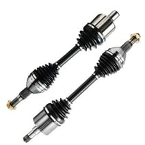 Detroit Axle - Front CV Axle for 2006-2010 Hummer H3, 09-10 H3T, CV ...