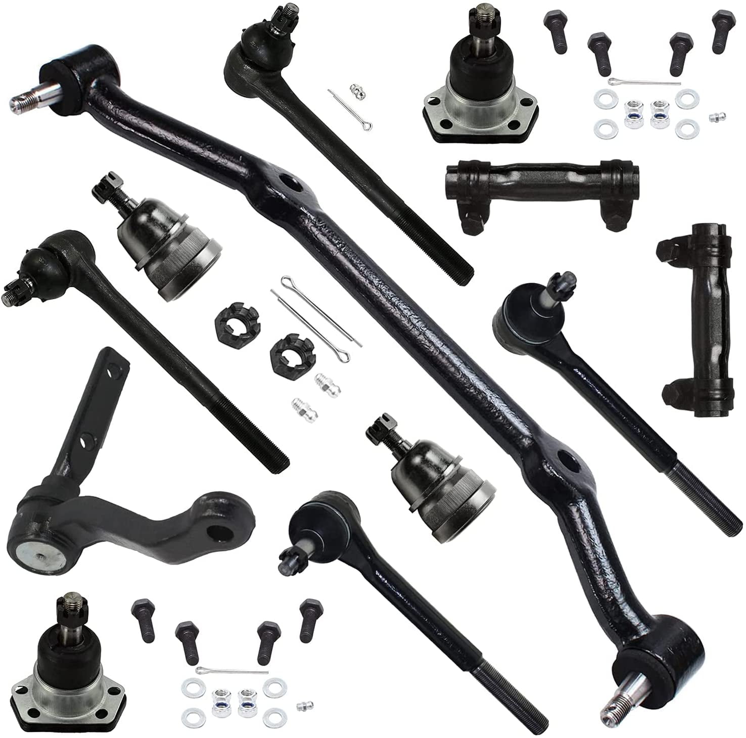 Detroit Axle Suspension Kits - Front Center Link, Idler Arm, Tie Rods ...
