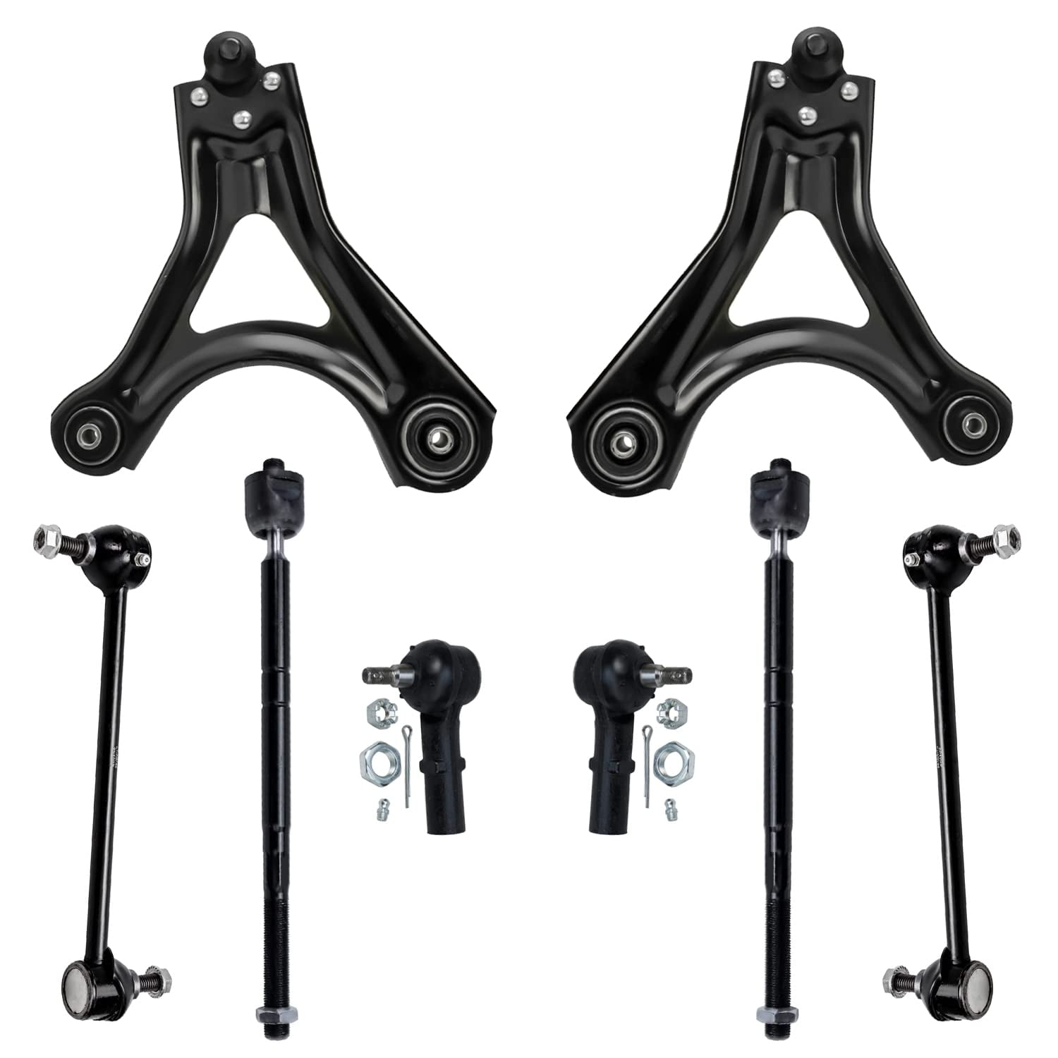 Detroit Axle - Front Control Arms Kit for 98-02 Ford Contour Mercury ...