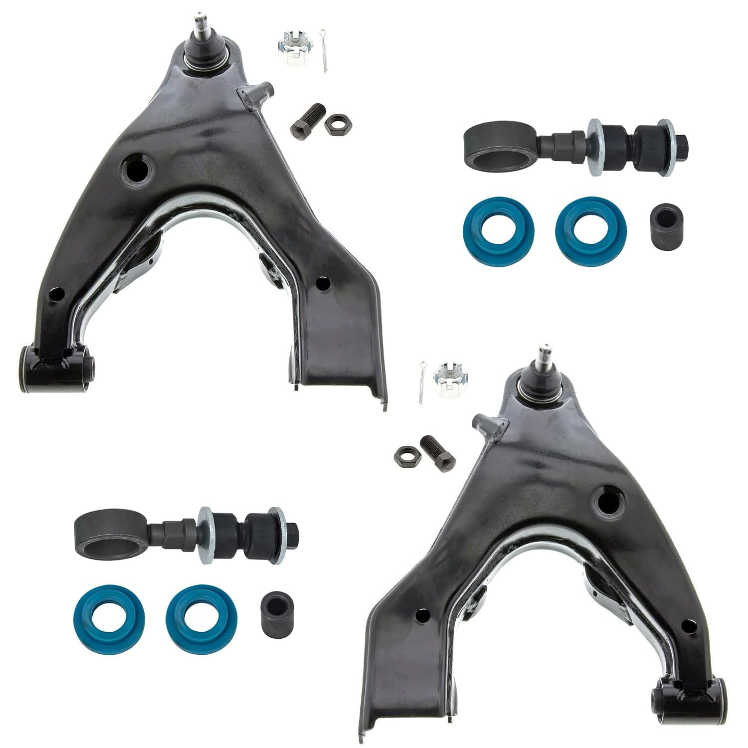 Detroit Axle - Front Control Arms Sway Bars for Toyota 1998-2007 Land ...