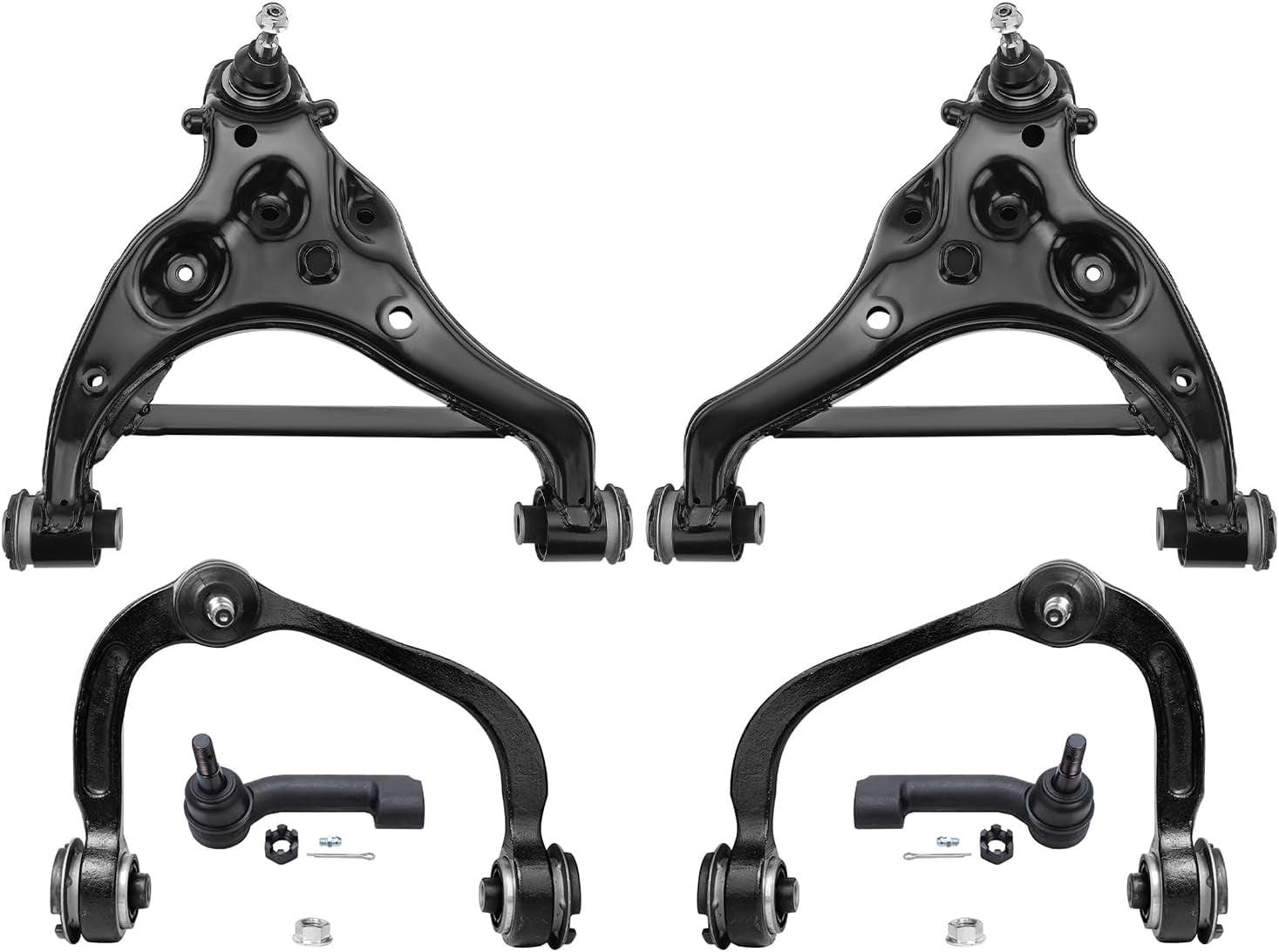 Detroit Axle - Front Control Arms Tie Rods for 2018-2021 Lincoln ...