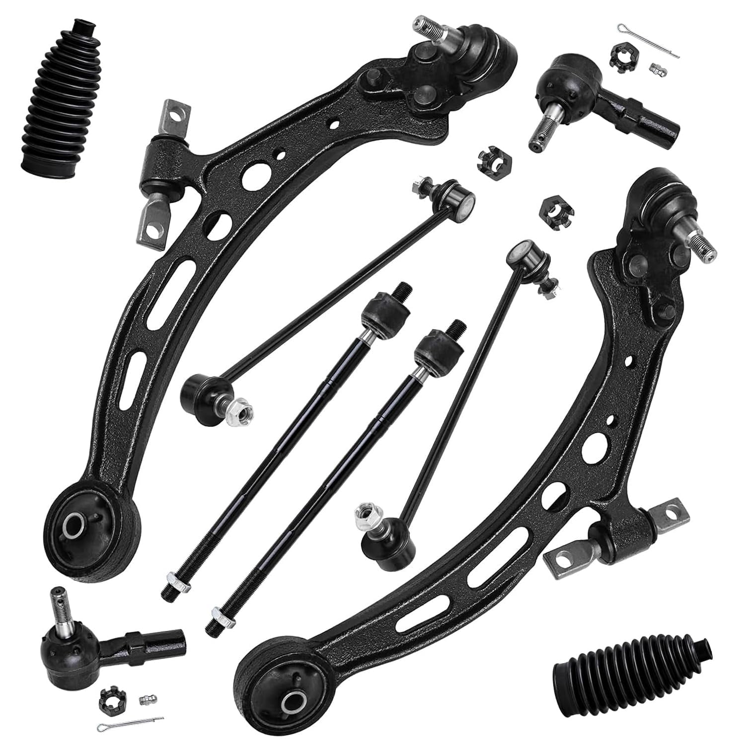 Detroit Axle 10pc Kit for 97-01 Toyota Camry Lexus ES300: Control Arms ...