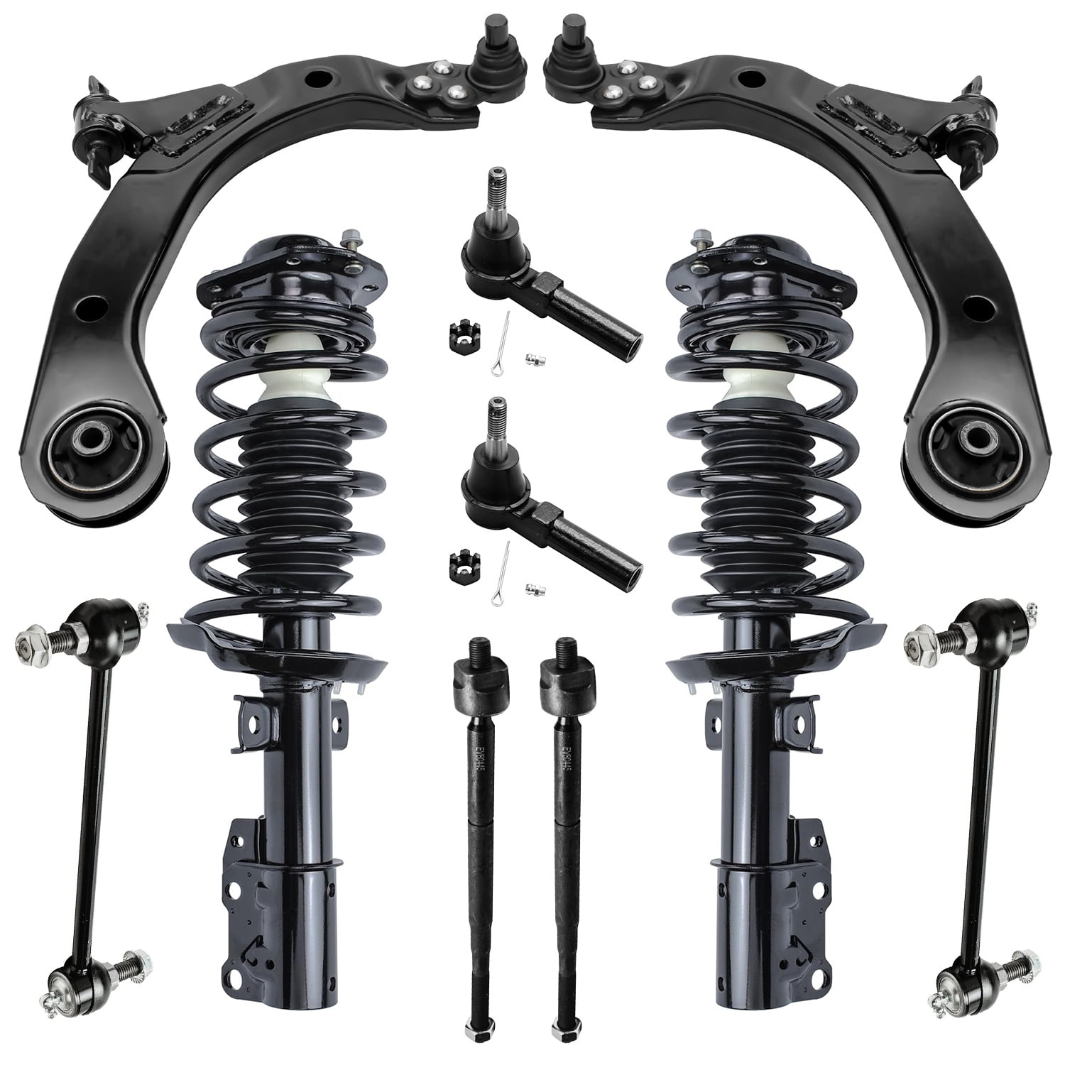 Detroit Axle - Front End 10pc Suspension Kit for Chevy Cobalt HHR ...