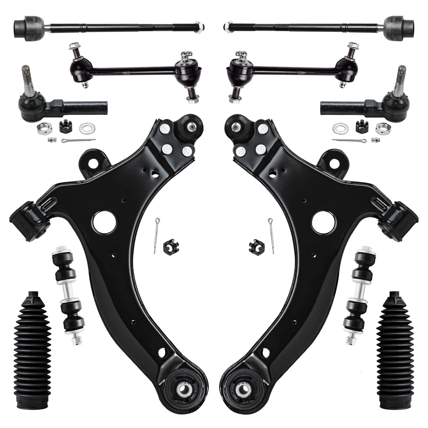 Detroit Axle - 12pc Front Suspension Kit for Chevy Impala, Buick LaCrosse, Century, Regal, Monte ...