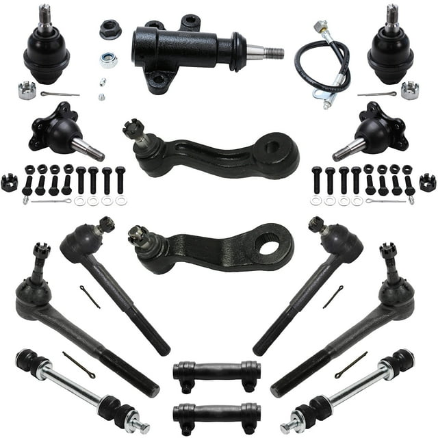 Detroit Axle - Front End 15pc Suspension Kit for 4WD Chevy GMC K1500 Suburban K2500 Yukon Tahoe ...