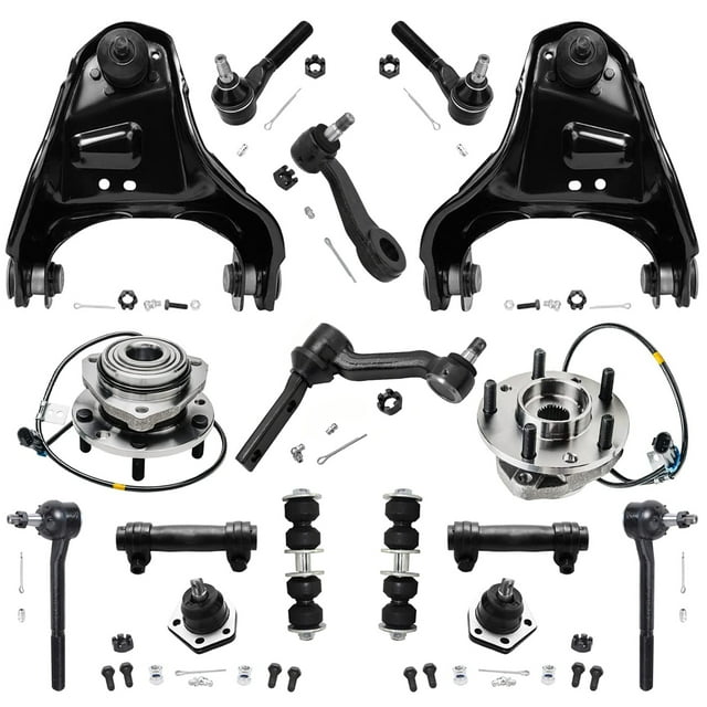 Detroit Axle - Front End 16pc Suspension Kit for 4WD Chevy Blazer S10 ...