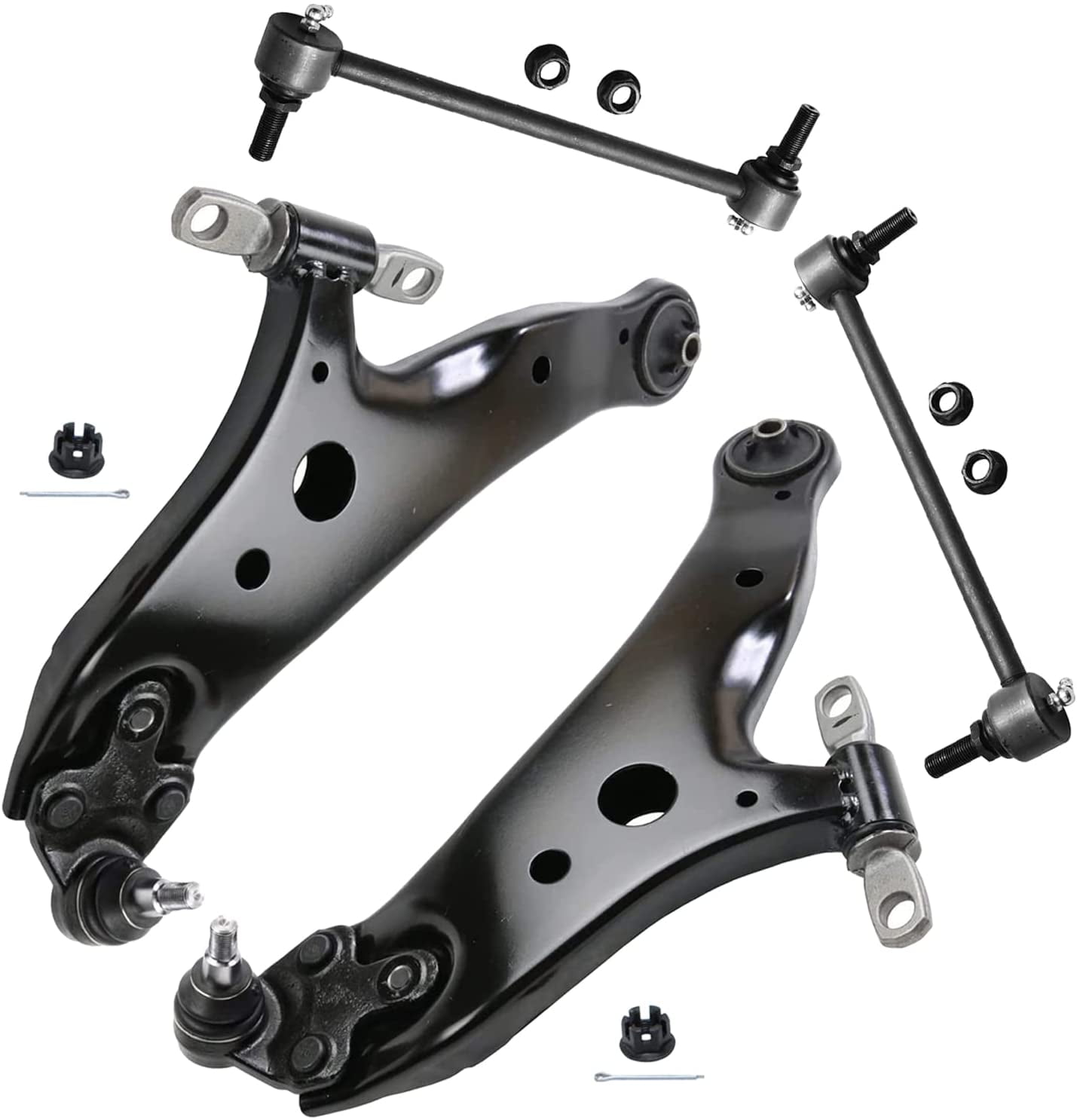 Detroit Axle - Front End 4pc Suspension Kit for 2010-2019 Lexus RX350 ...