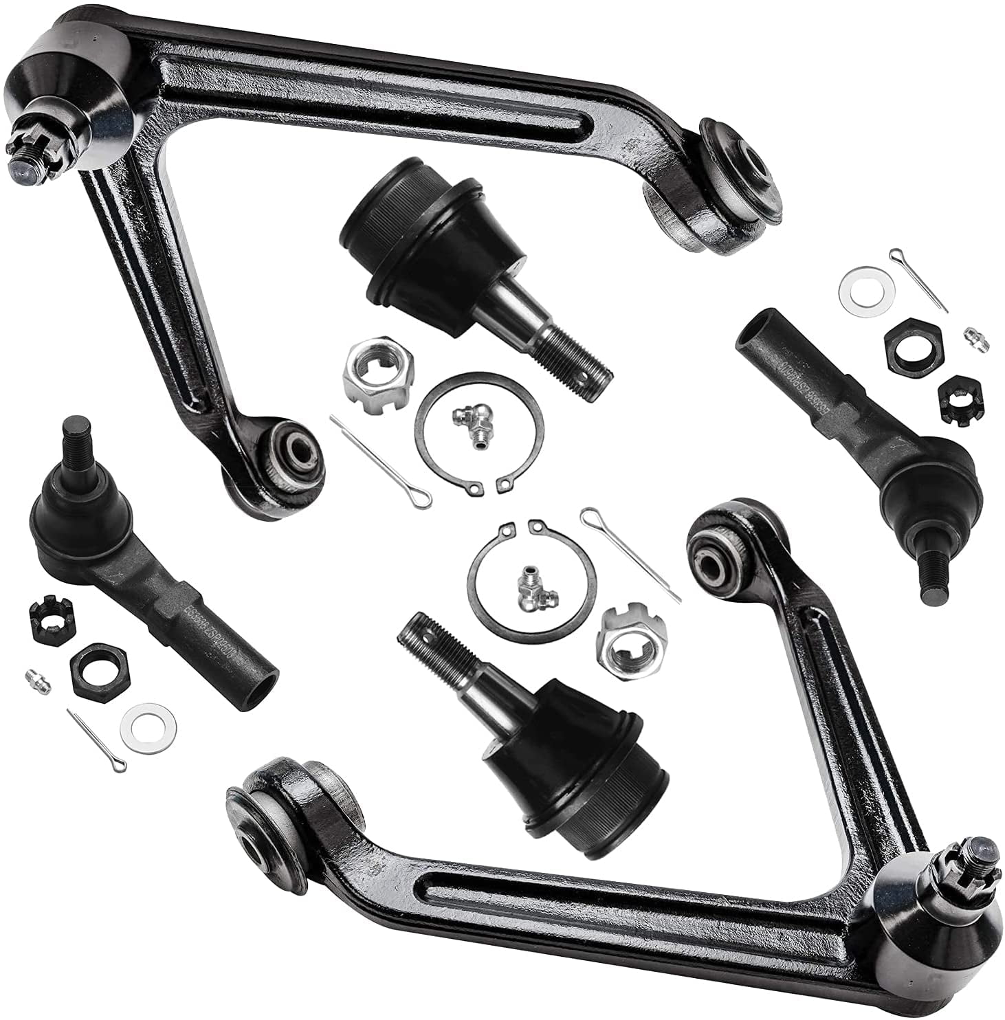 Detroit Axle - Front End 6pc Suspension Kit for 2002 2003 2004 2005 ...