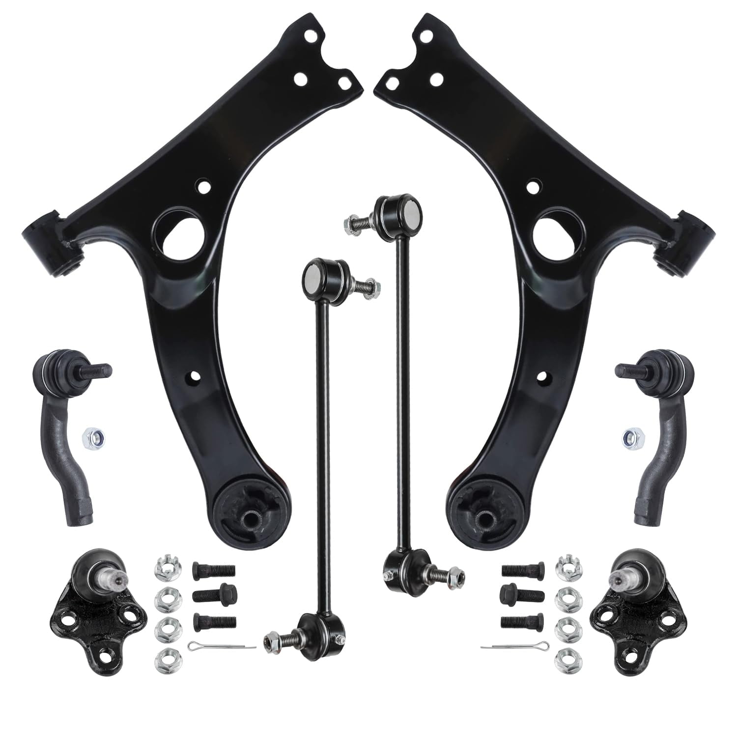 Detroit Axle - Front End 8pc Suspension Kit for 01-05 Toyota Rav4 2002 ...