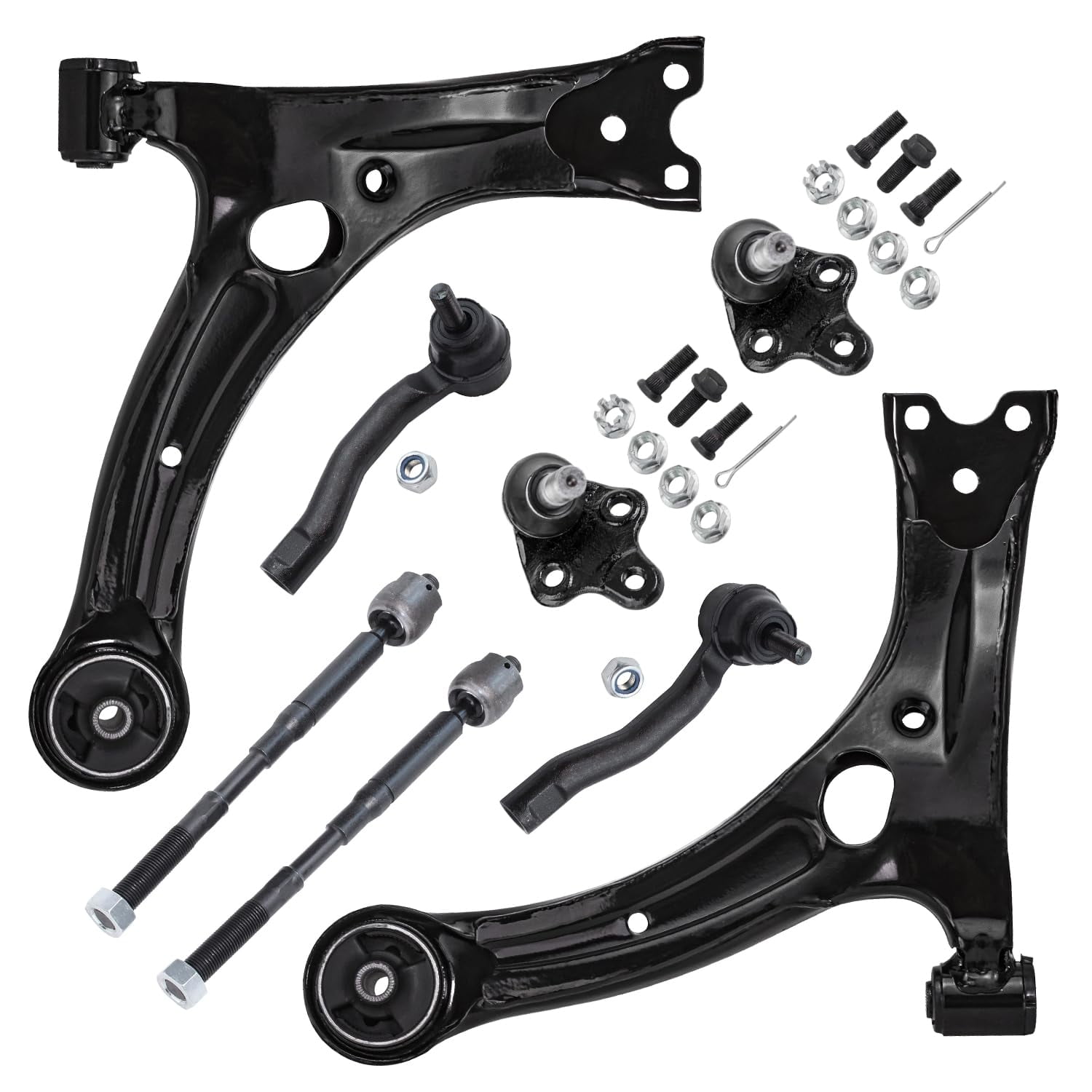 Detroit Axle - Complete Front End Suspension Kit for 03-08 Toyota ...