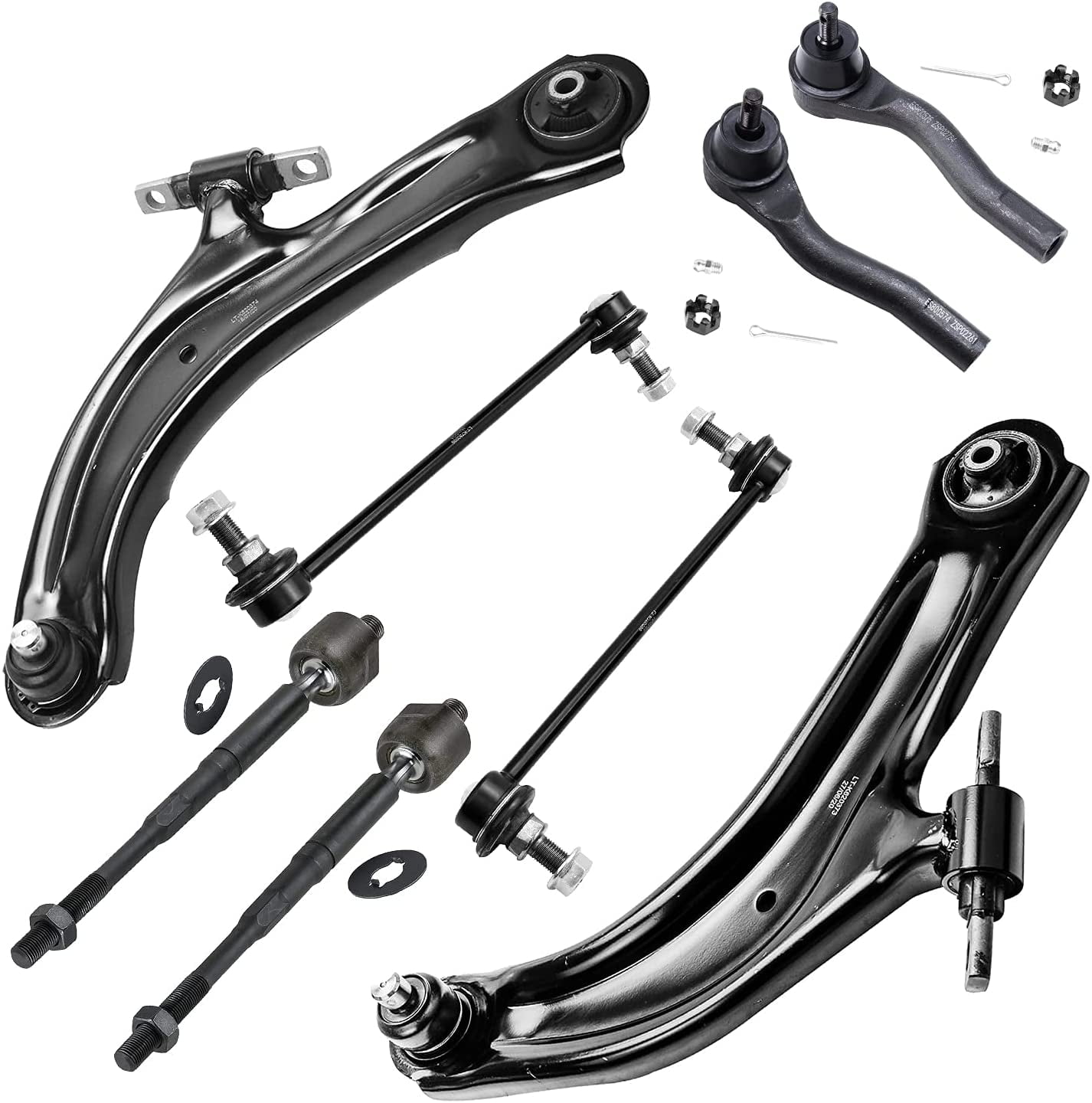 Detroit Axle - Front End 8pc Suspension Kit for Nissan 2007-2012 Sentra ...