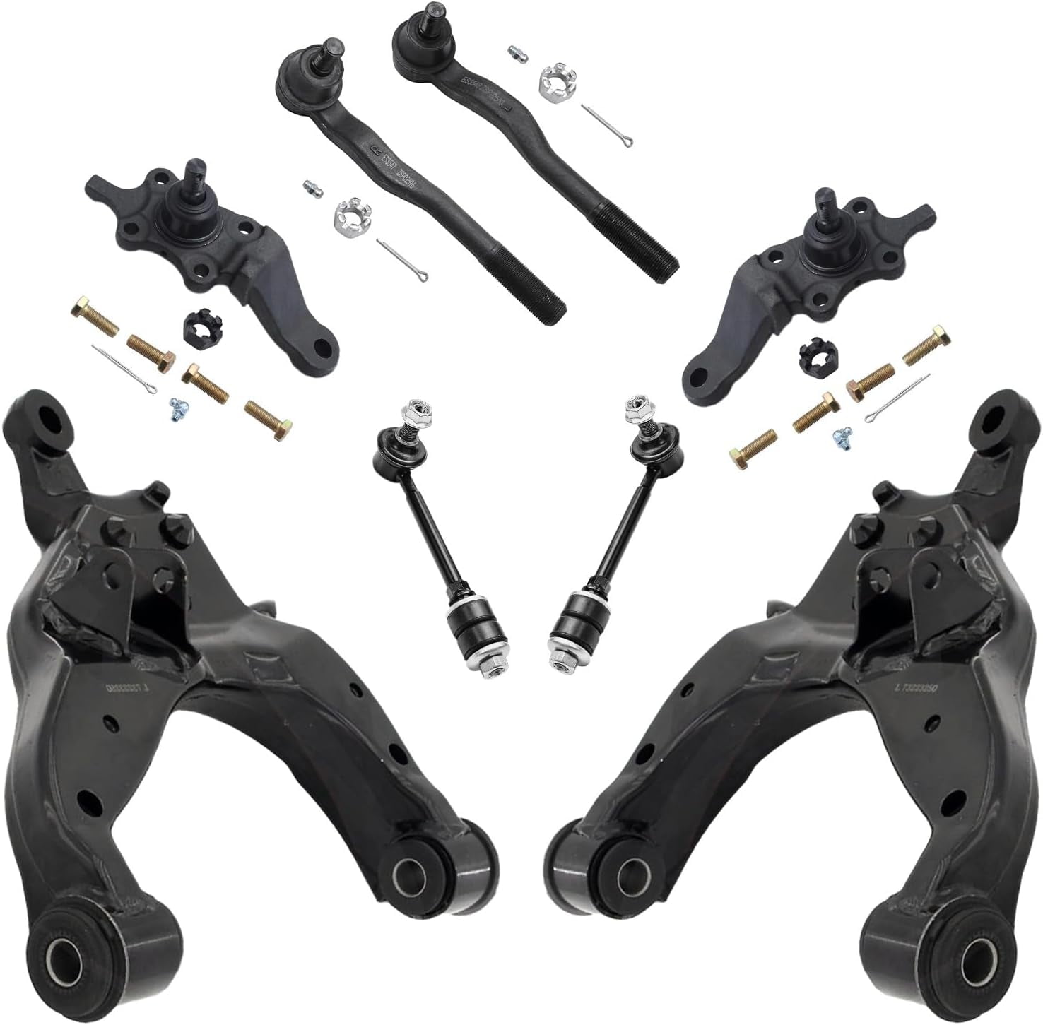 Detroit Axle - Front End Control Arms Kit for Toyota 1996-2002 4Runner ...