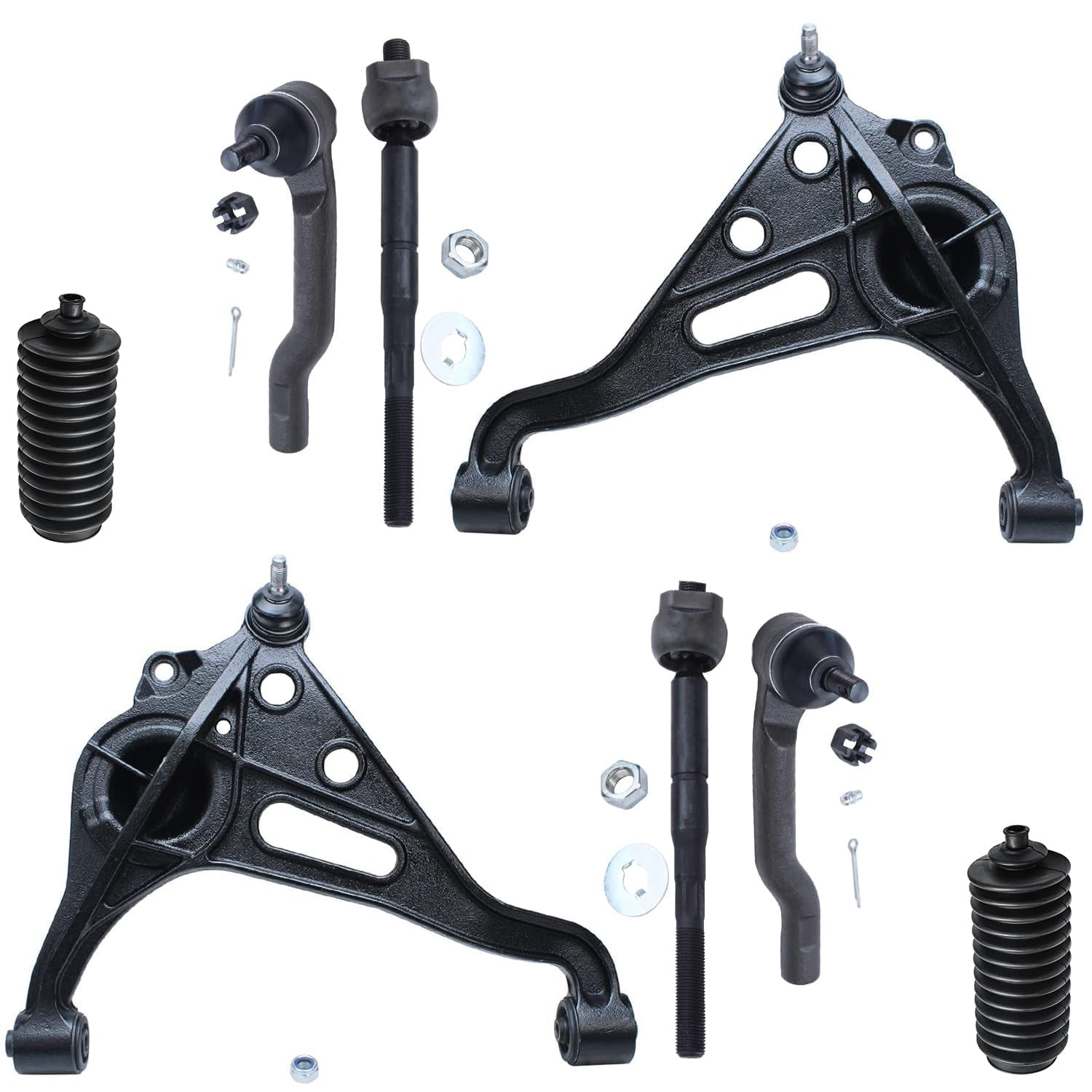 Detroit Axle - Front End Suspension Kit for 1999-2004 Chevrolet Tracker ...