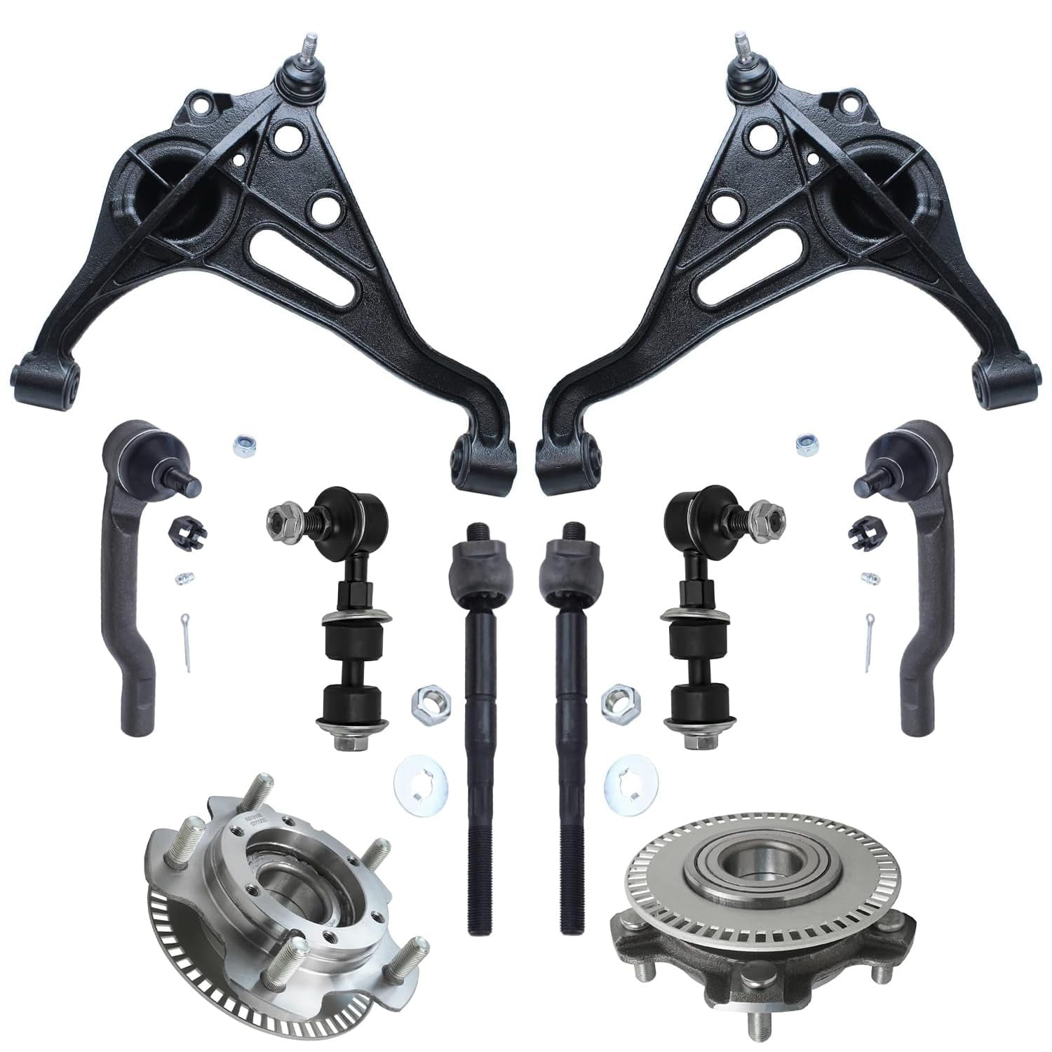 Detroit Axle - Front End Suspension Kit for 2001-2004 Chevrolet Tracker ...