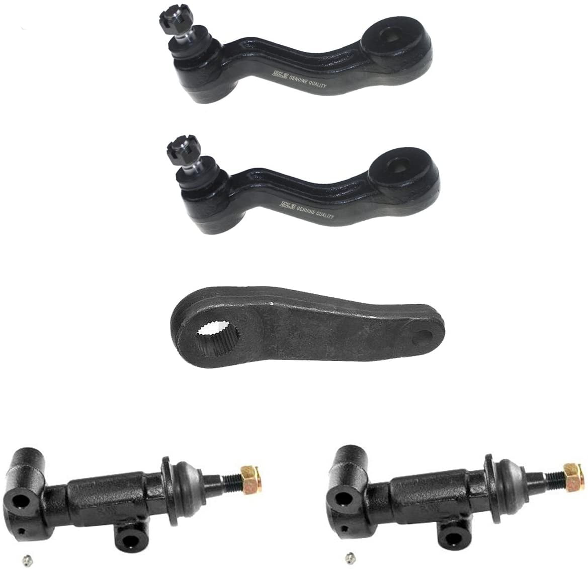 Detroit Axle - Front Idler Arm Pitman Arm for 1996-2002 Chevy GMC ...