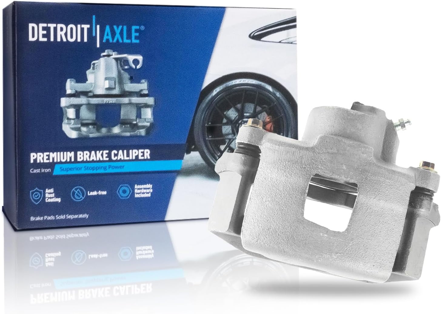 Detroit Axle - Front Left Brake Caliper for Cadillac Allante Eldorado ...