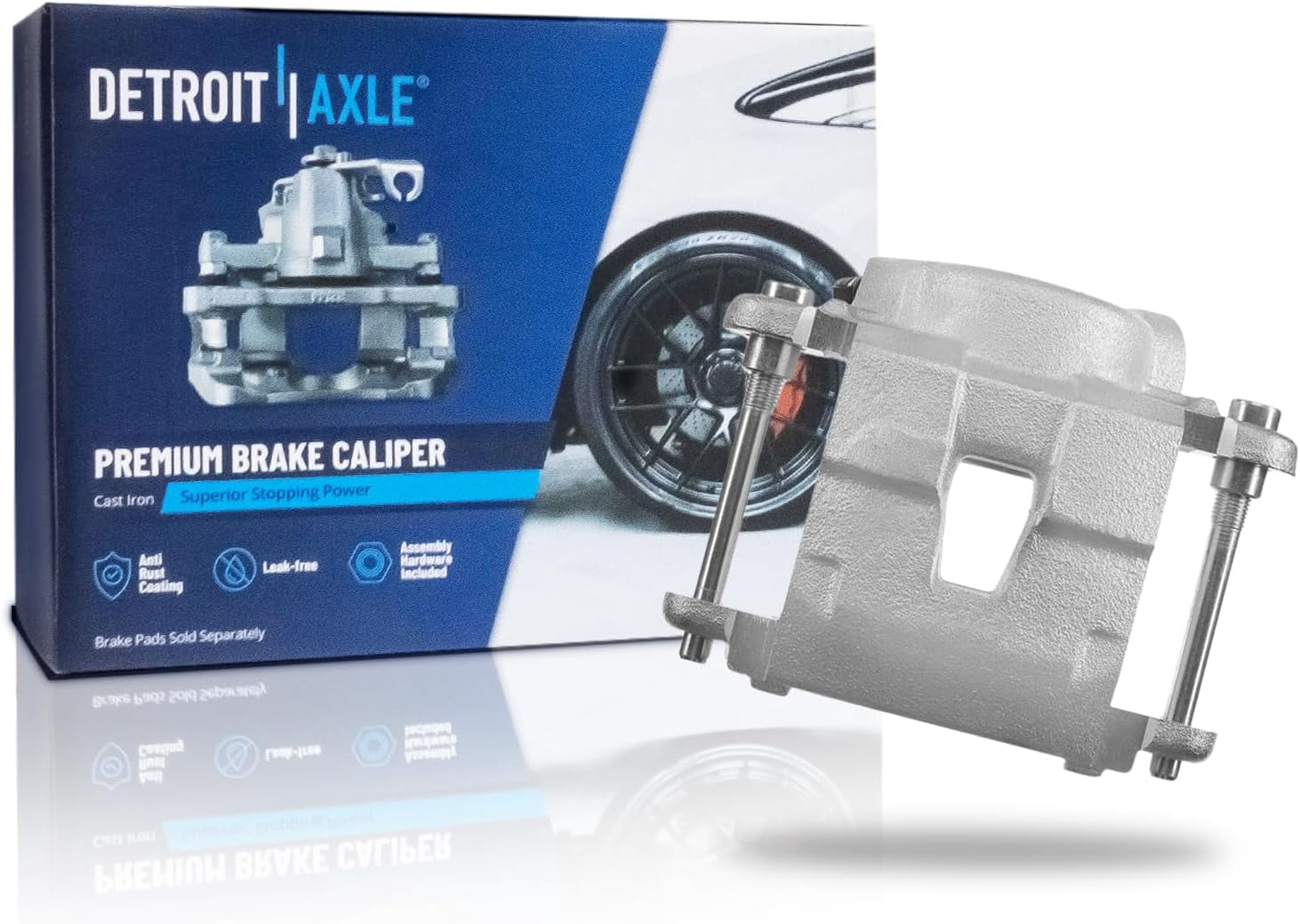 Detroit Axle - Front Left Brake Caliper for Chevy Malibu S10 Blazer GMC ...