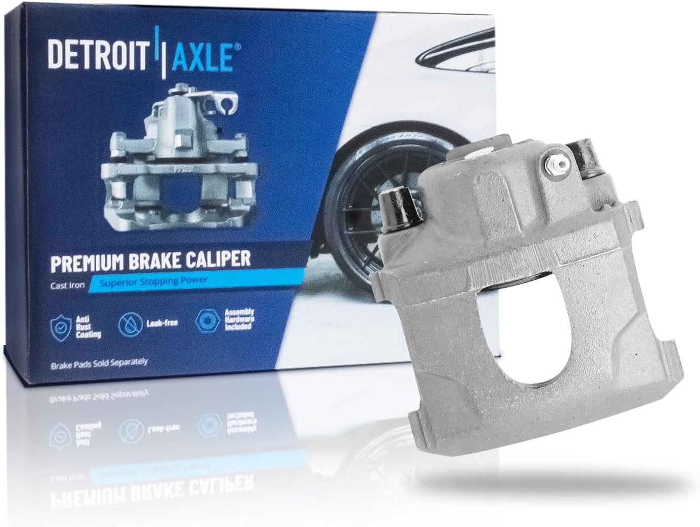 Detroit Axle - Front Left Brake Caliper for Dodge Charger Daytona ...