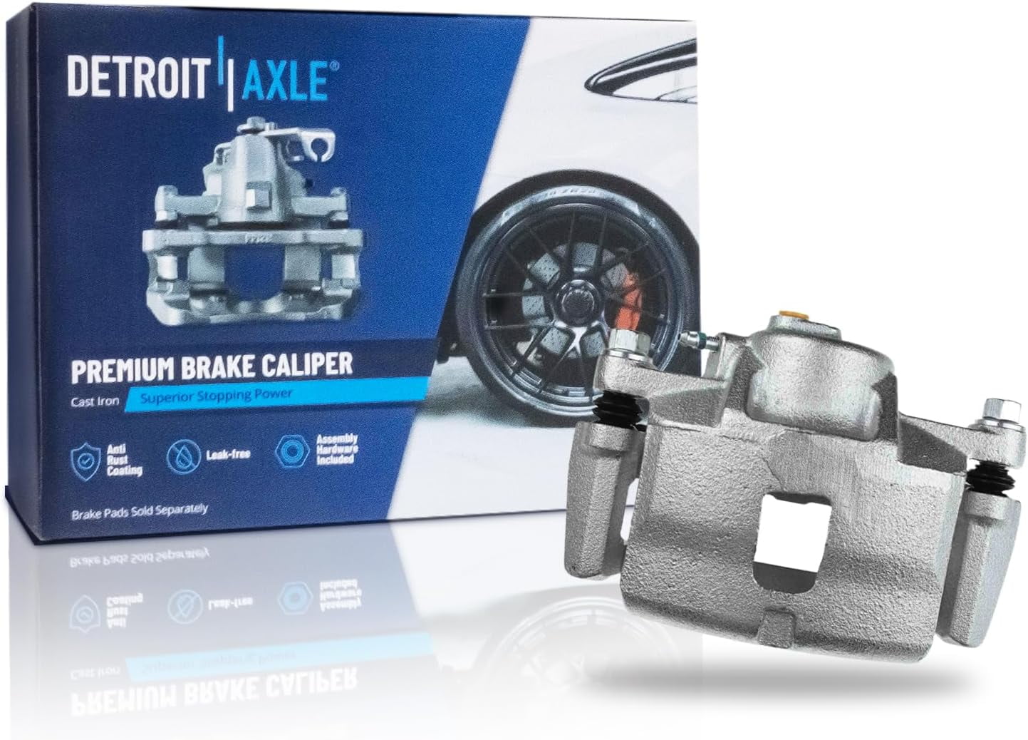 Detroit Axle - Front Left Brake Caliper for Isuzu Rodeo Trooper Amigo ...