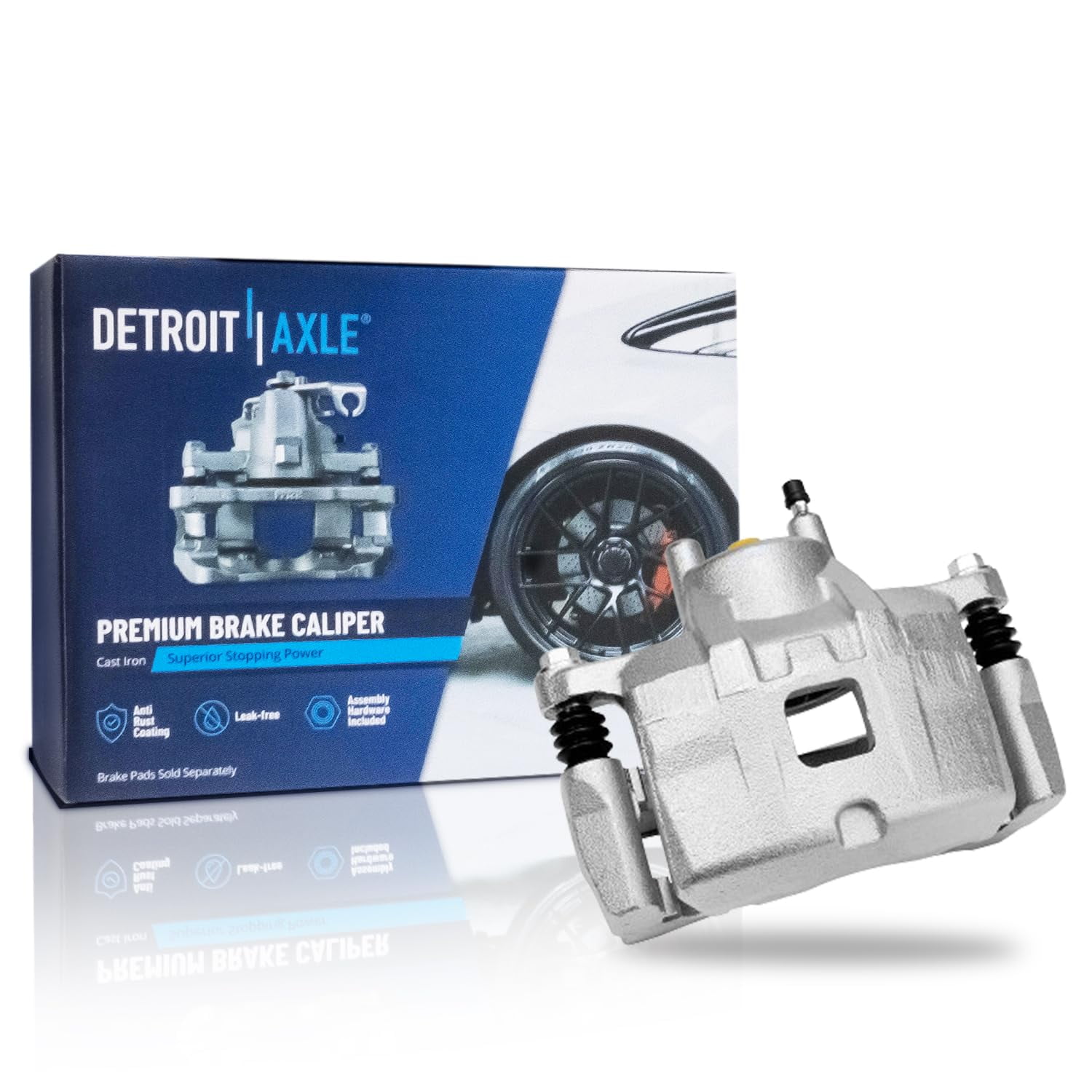 Detroit Axle - Front Left Brake Caliper with Bracket Replacement for ...