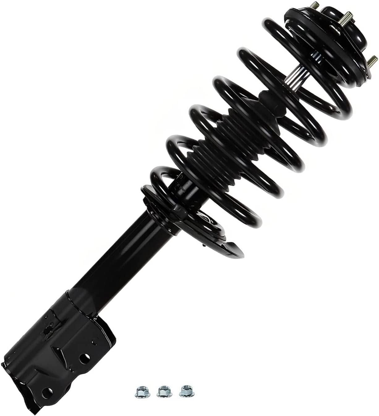 Detroit Axle - Front Left Strut w/Coil Spring Assembly Replacement for ...