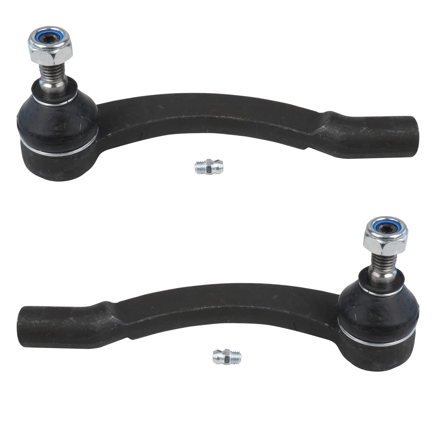 Detroit Axle - Front Left and Right Outer Tie Rod End Links Replacement ...