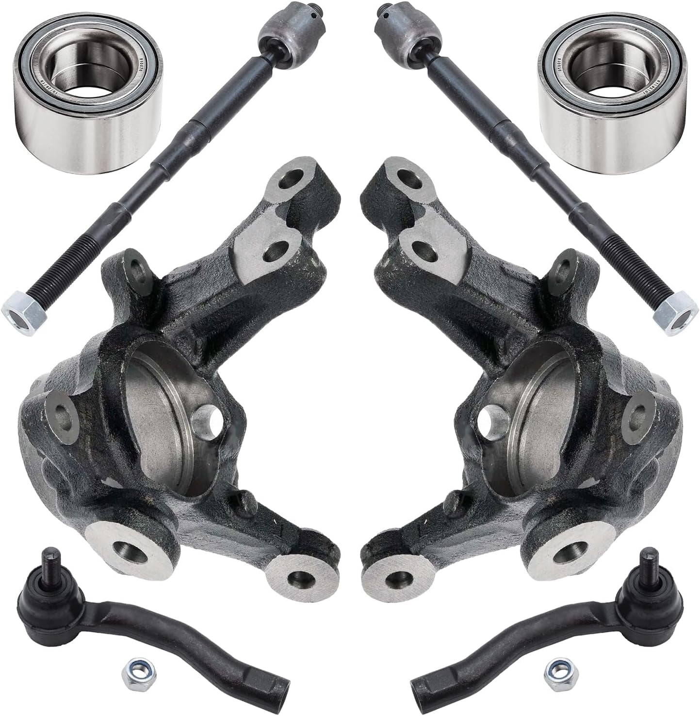 Detroit Axle - Front Loaded Knuckles Kit for 2003 2004 2005 2006 2007 ...