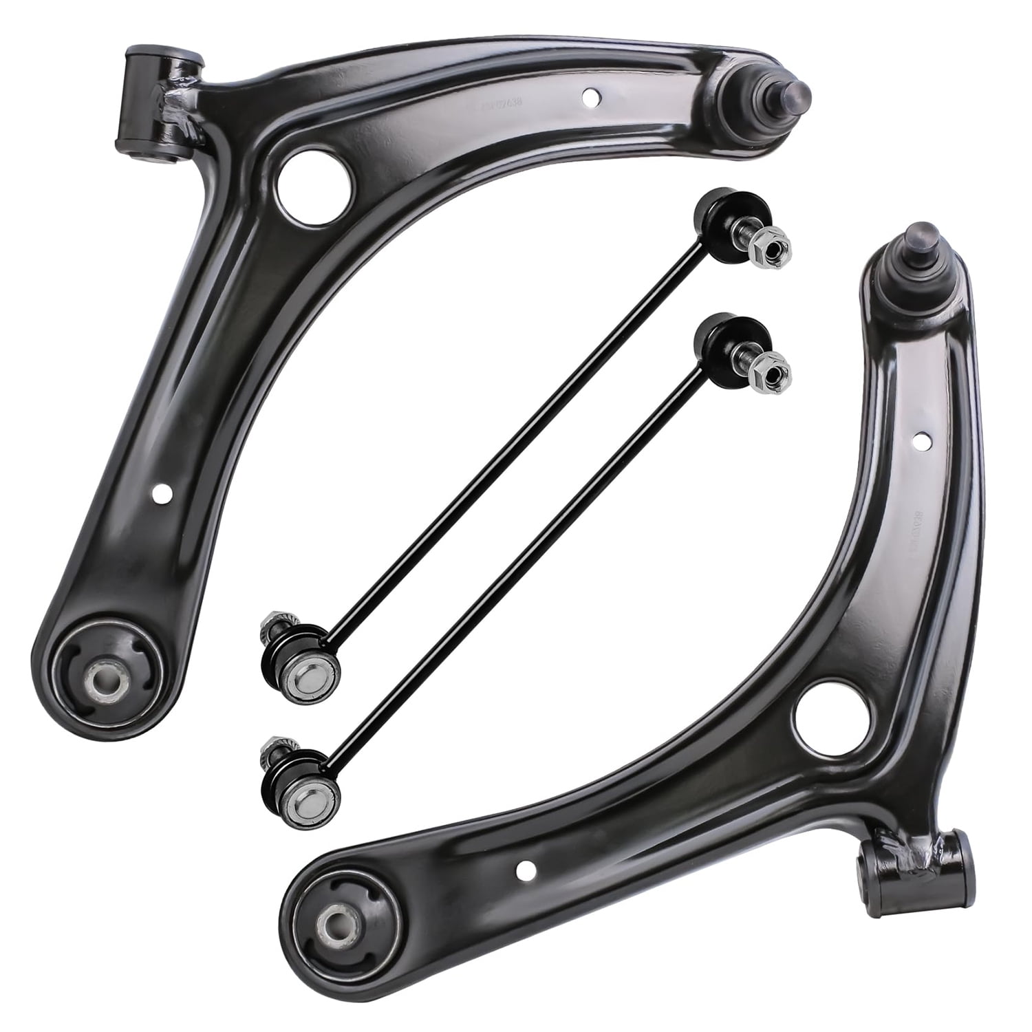Detroit Axle - Front Lower Control Arms for 2007-2017 Jeep Patriot ...
