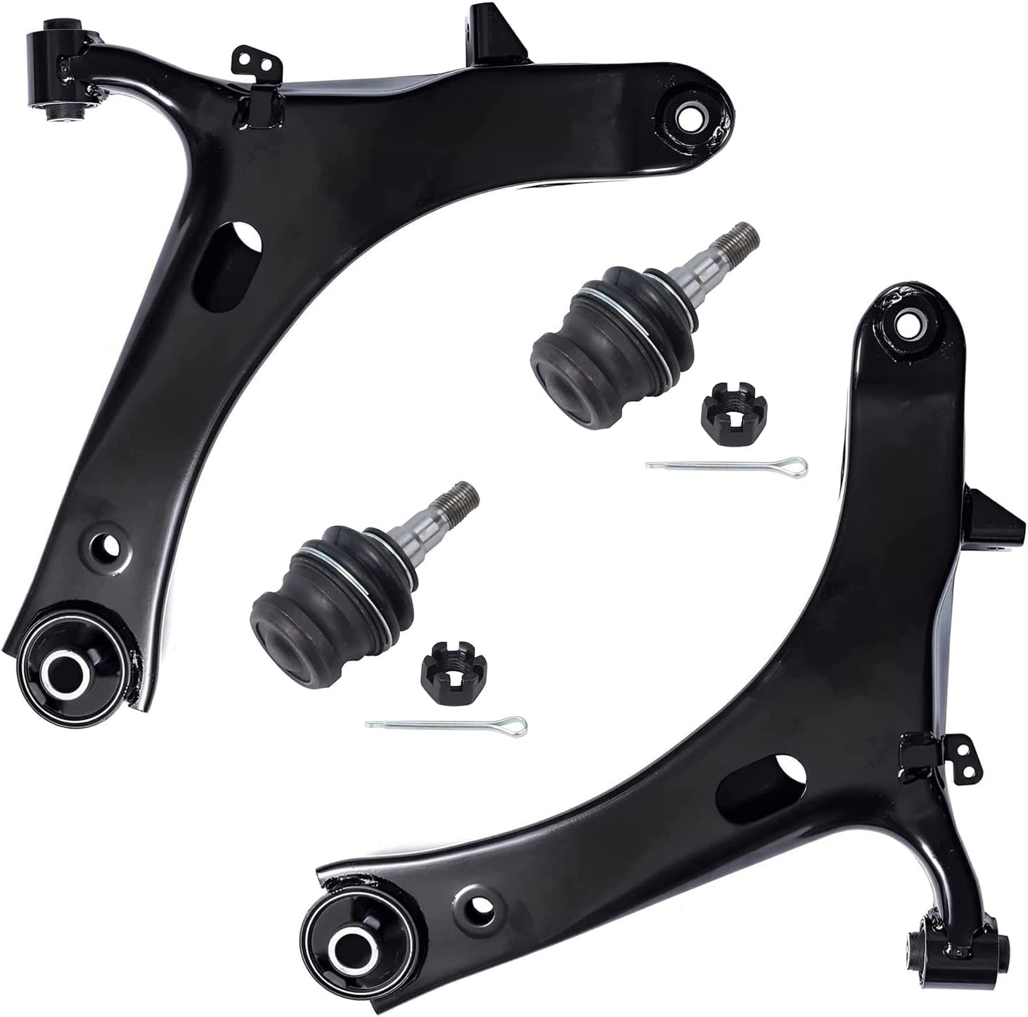 Detroit Axle - Front Lower Control Arms Ball Joints Suspension Kit ...