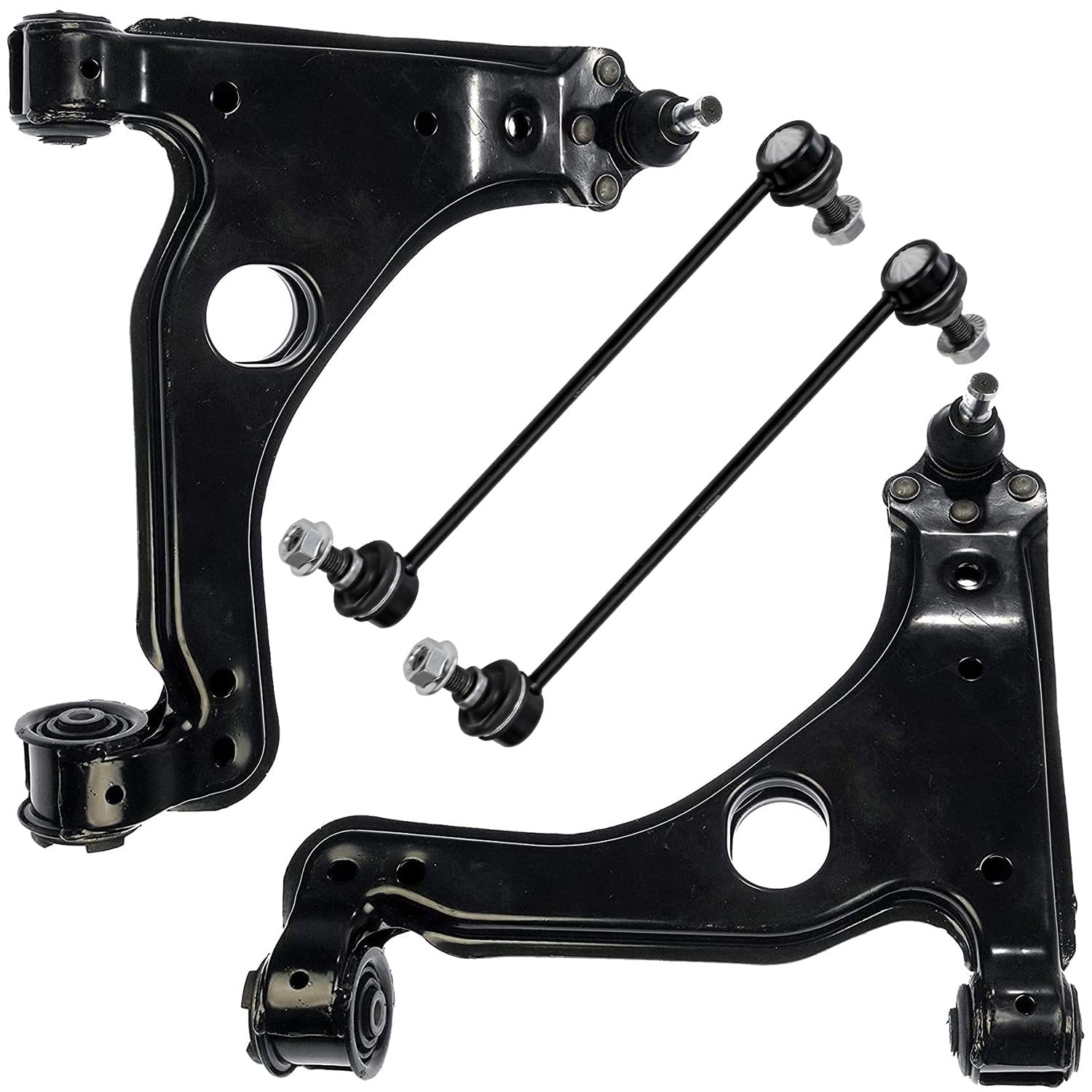 Detroit Axle - Front Lower Control Arms and Sway Bars Assembly ...