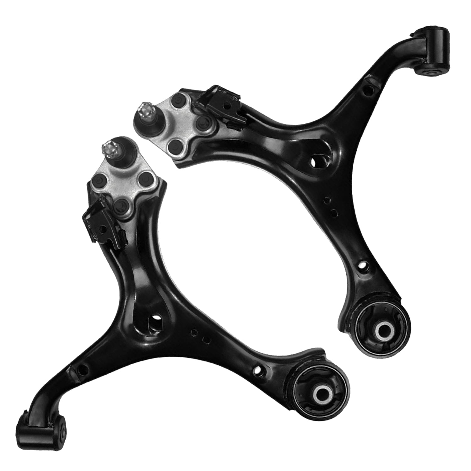 Detroit Axle - Front Lower Control Arms with Ball Joints Assembly ...