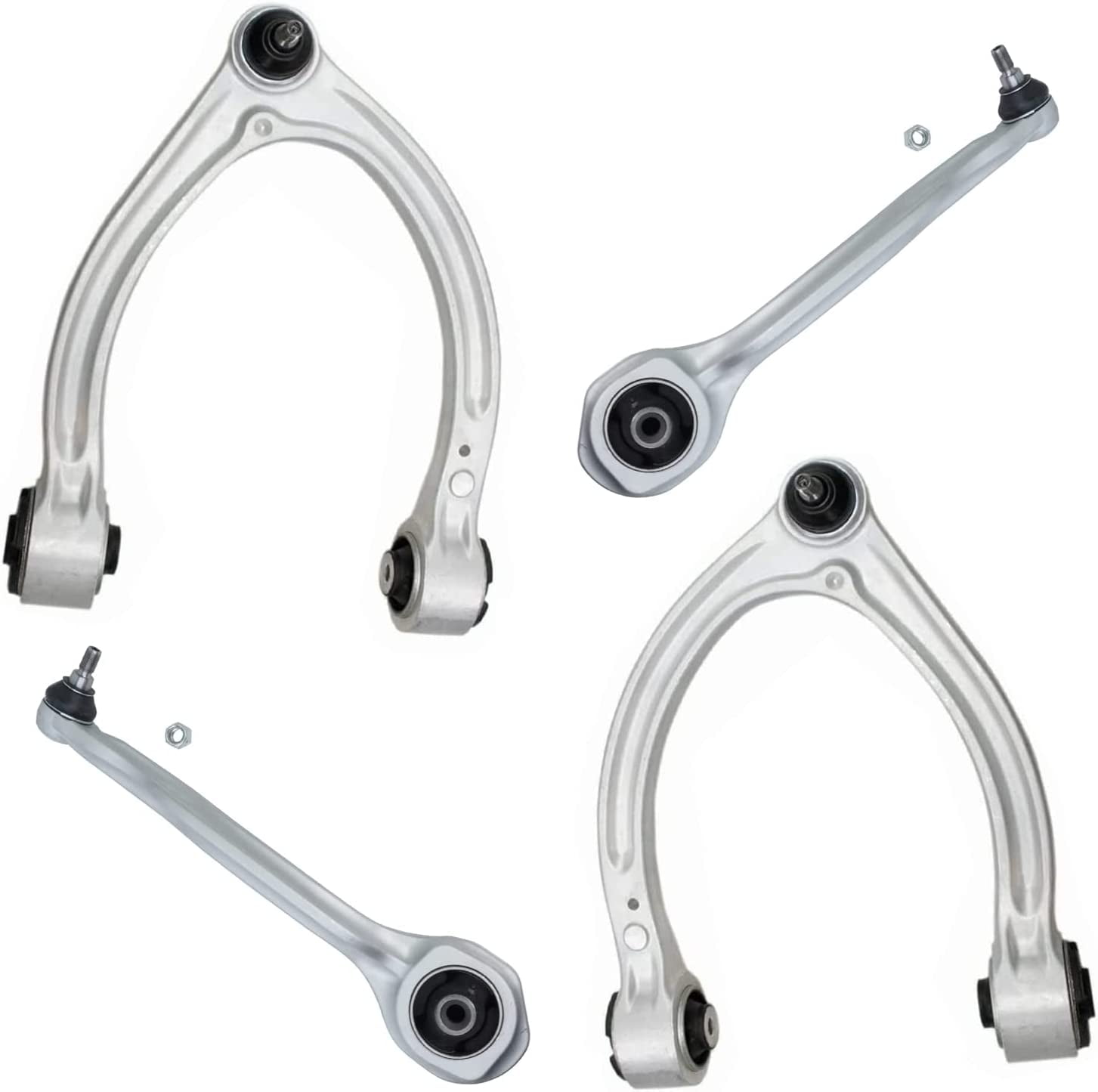 Detroit Axle - Front Lower Upper Control Arms w/Ball Joints Replacement ...