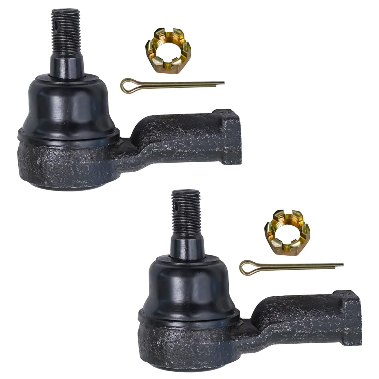 Detroit Axle - Front Outer Tie Rod End Links Replacement for Mazda ...