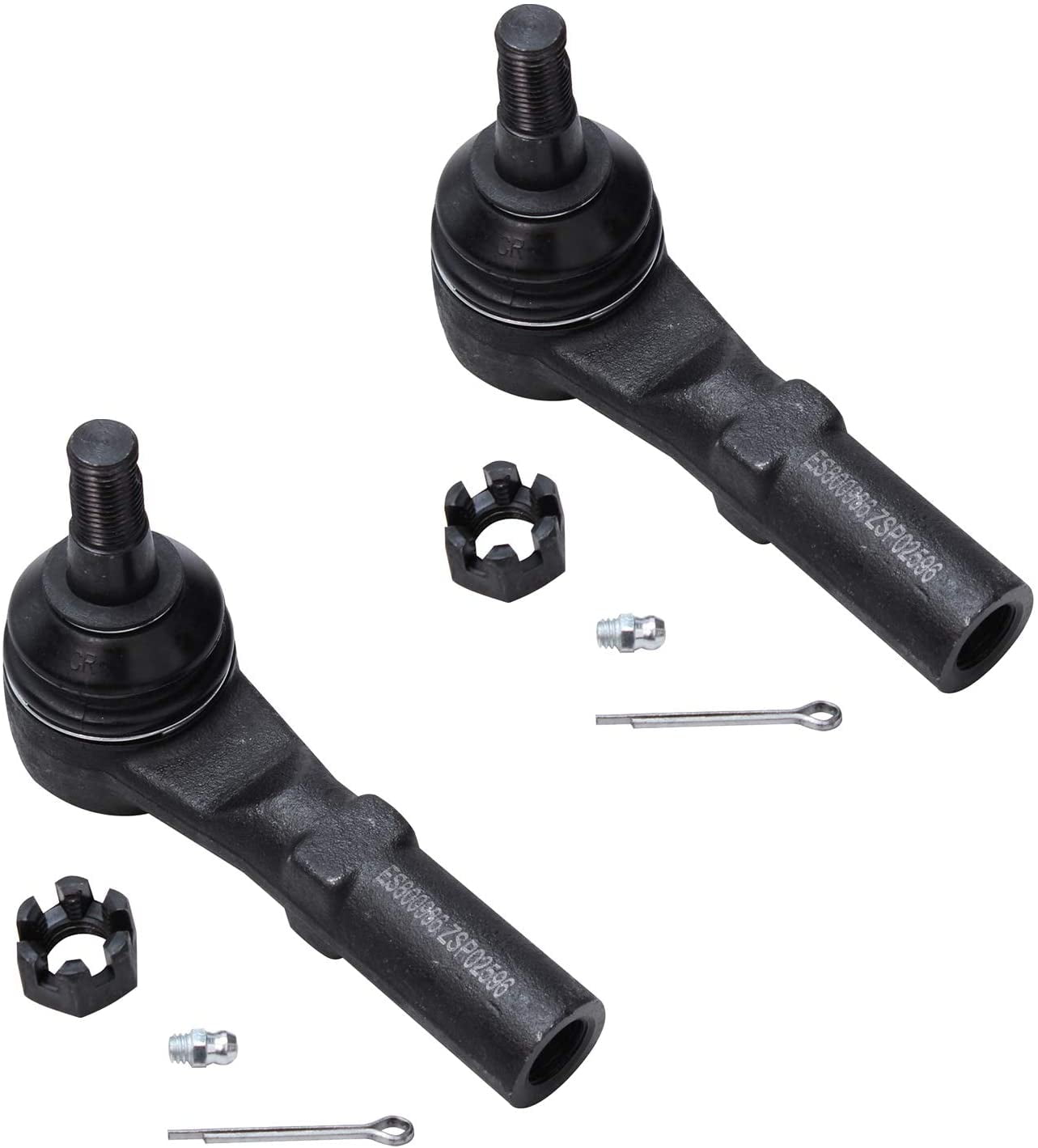 Detroit Axle - Front Outer Tie Rod Ends Replacement for Chrysler 300 ...