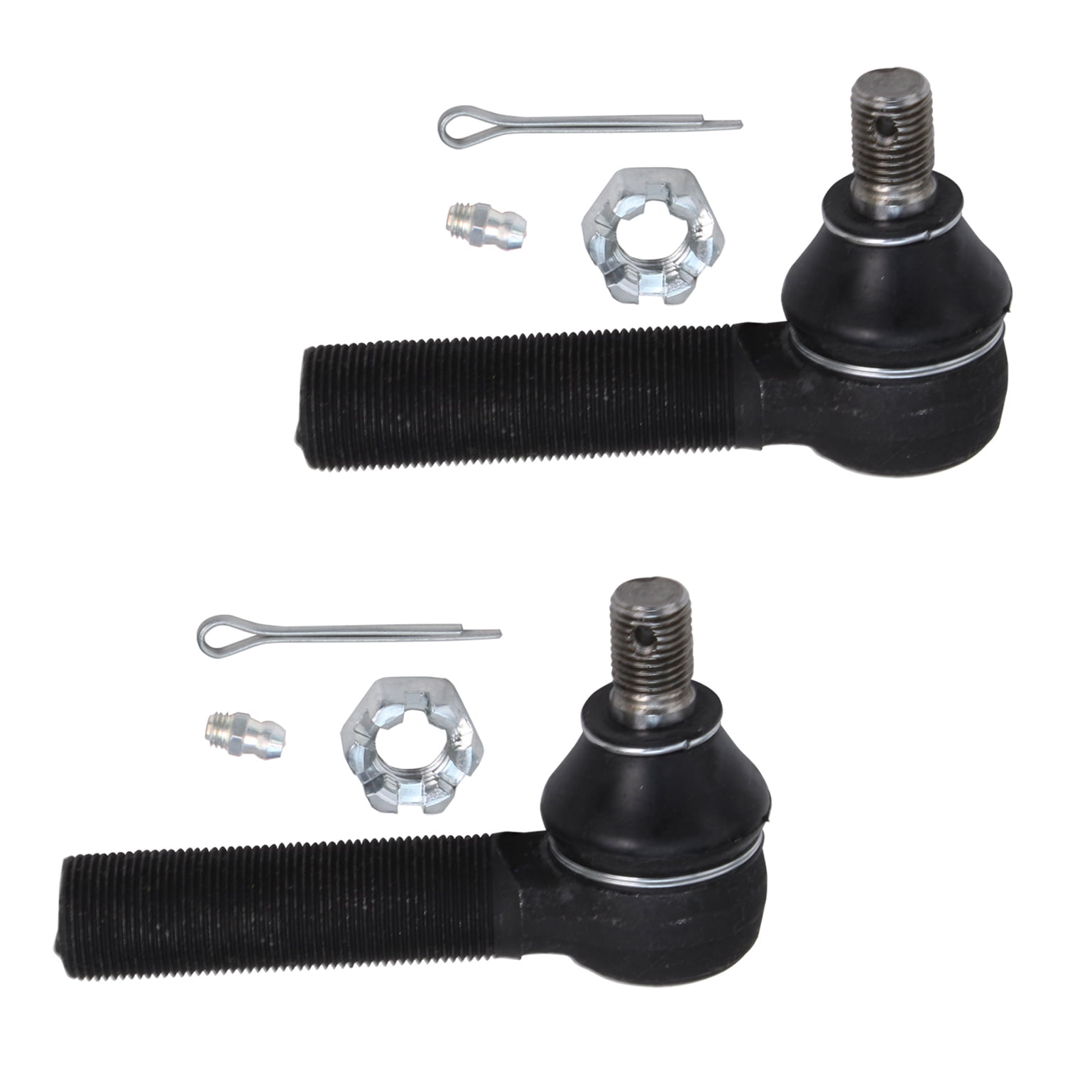 Detroit Axle - Front Outer Tie Rod Ends Replacement for Toyota Land ...