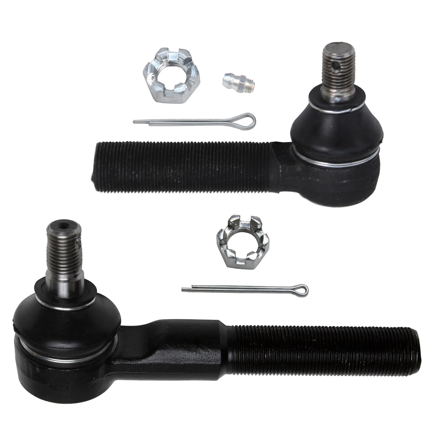 Detroit Axle - Front Outer Tie Rod Ends Replacement for Toyota Land ...